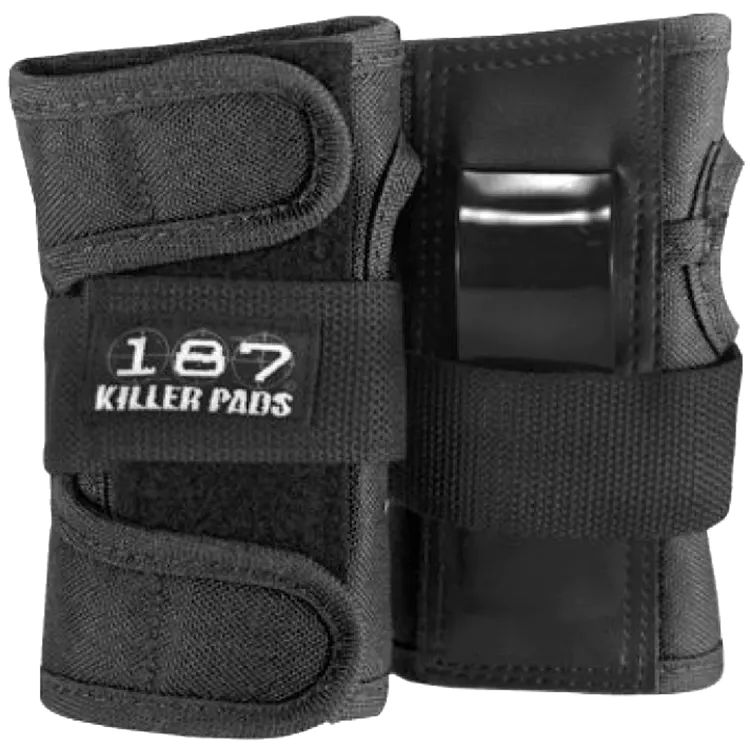 187 Killer Adult Six Pack Pad Set - Black | SkateHut