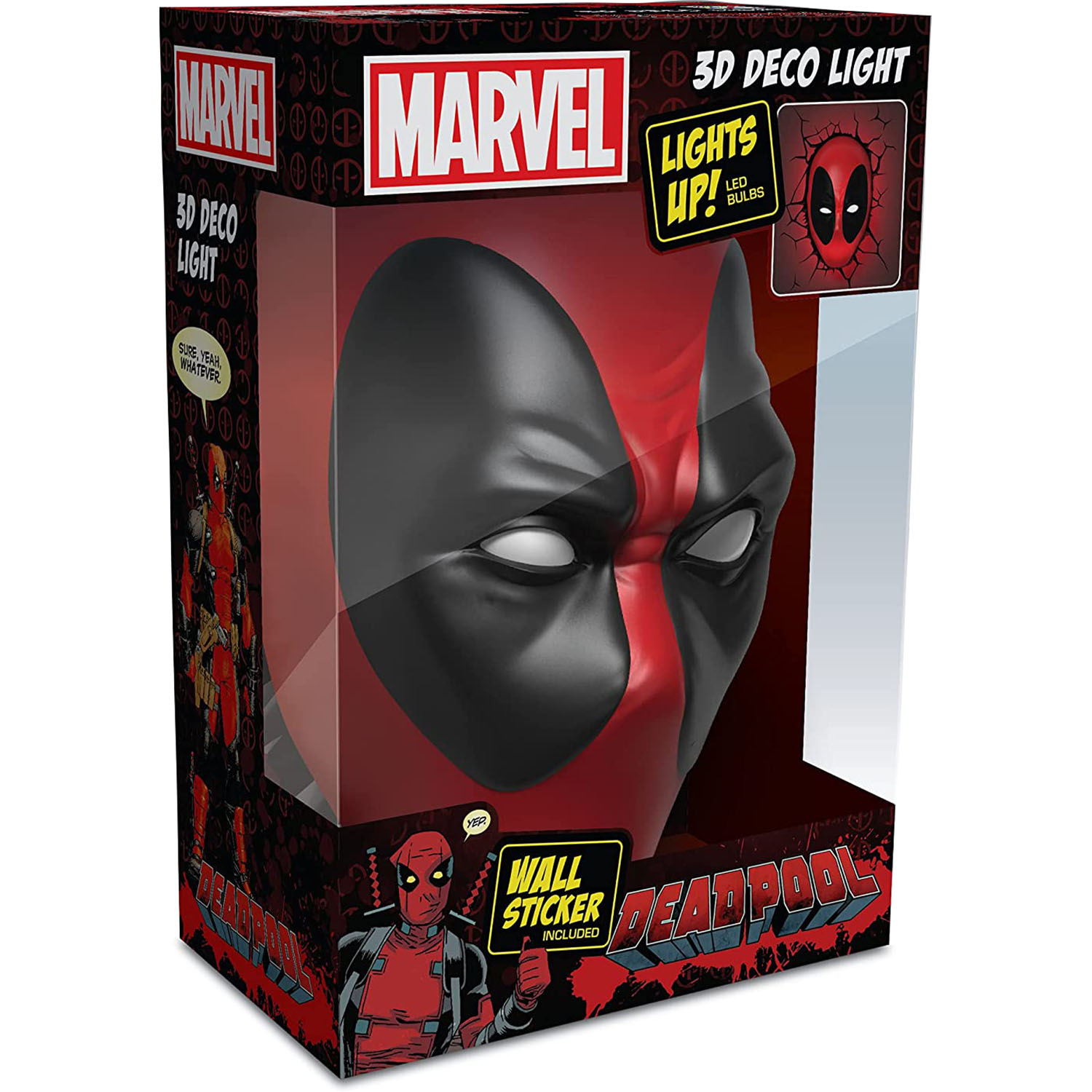 3D Light FX 3D Deco Light - Deadpool | SkateHut