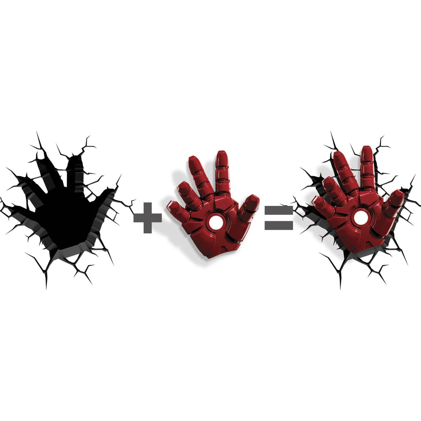 3D Light FX 3D Deco Light - Iron Man Hand | SkateHut