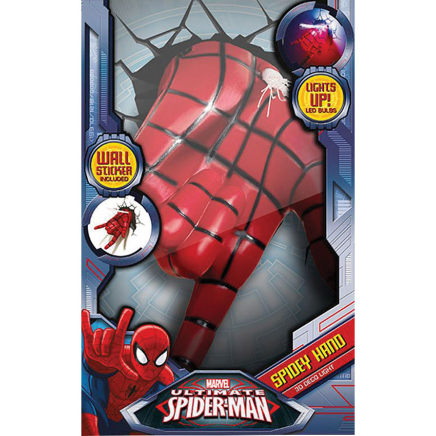 3D Light FX3D Deco Light - Spider-Man Hand | SkateHut