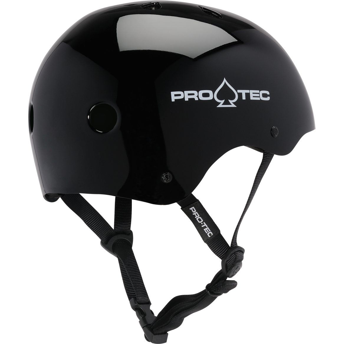 Pro-Tec Classic Helmet - Gloss Black | SkateHut