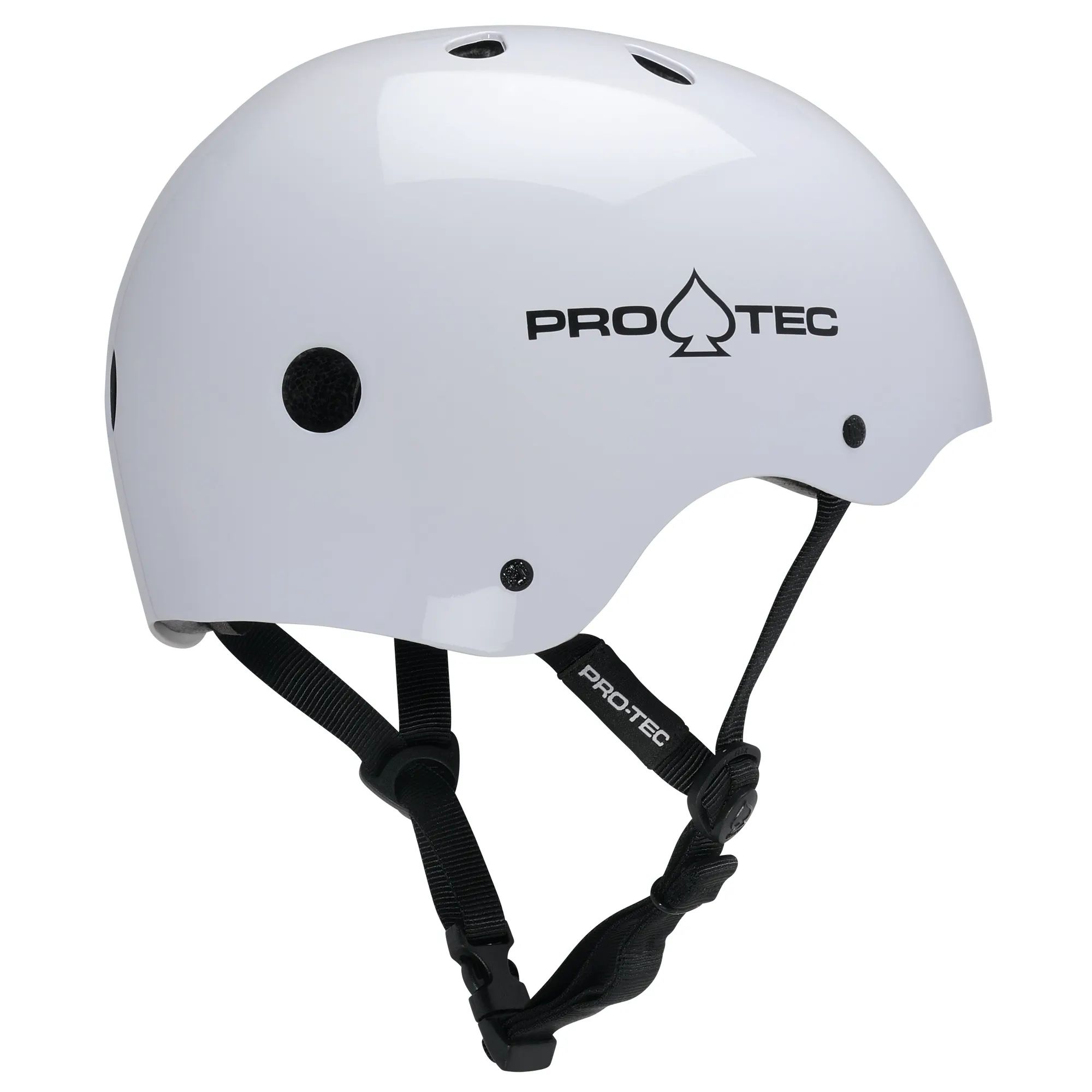 Pro-Tec Classic Helmet - Gloss White | SkateHut