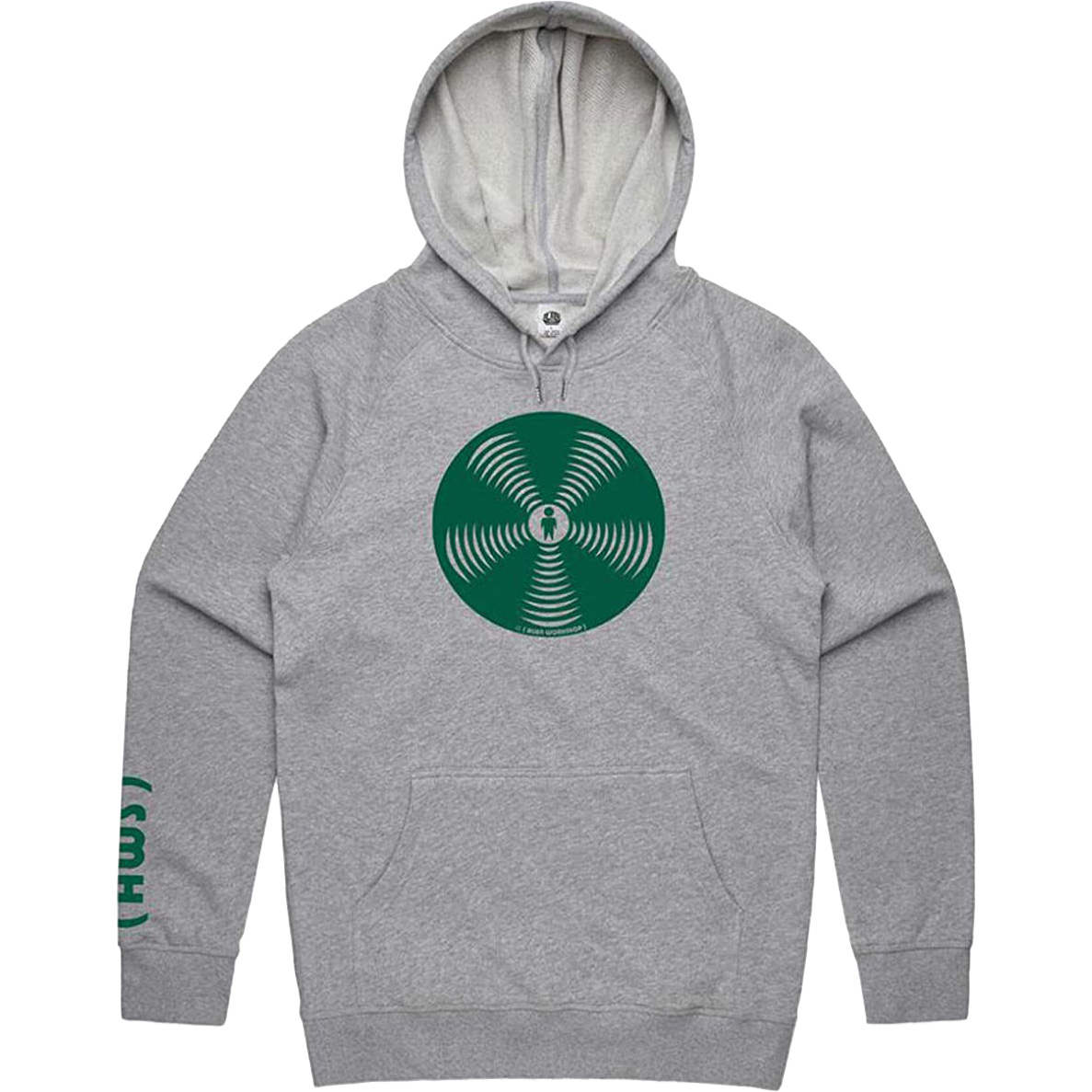 Alien Workshop Sonic Hoodie - Heather Grey | SkateHut