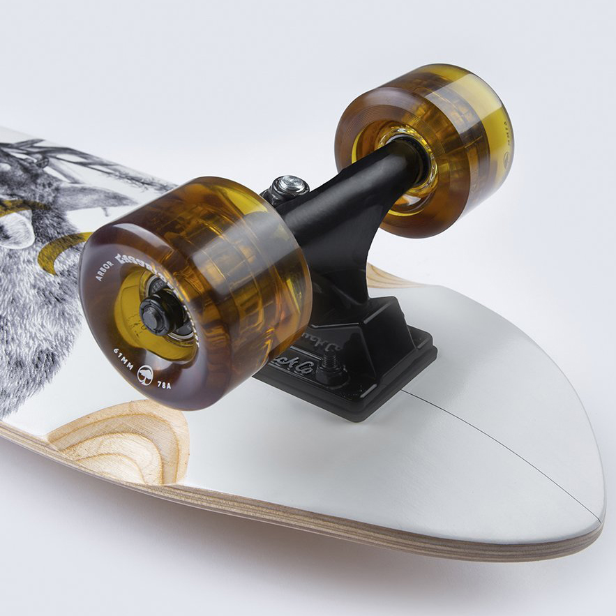 Arbor Performance Bamboo Pocket Rocket Complete Cruiser - 27'' | SkateHut