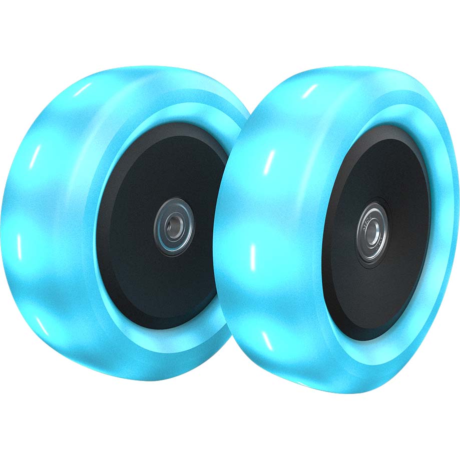 BERG Nexo Wheels 120x40mm Lights - Blue | SkateHut