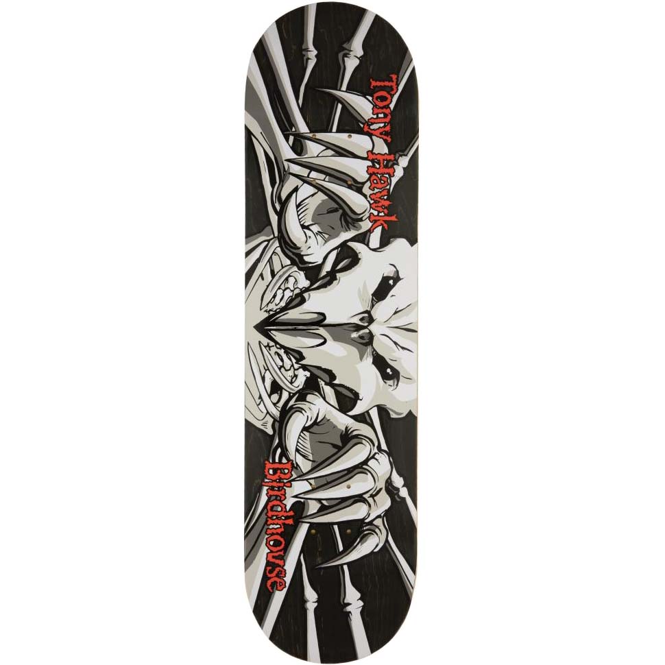 Birdhouse Pro Hawk Falcon III Skateboard Deck 8.125" - Black | SkateHut