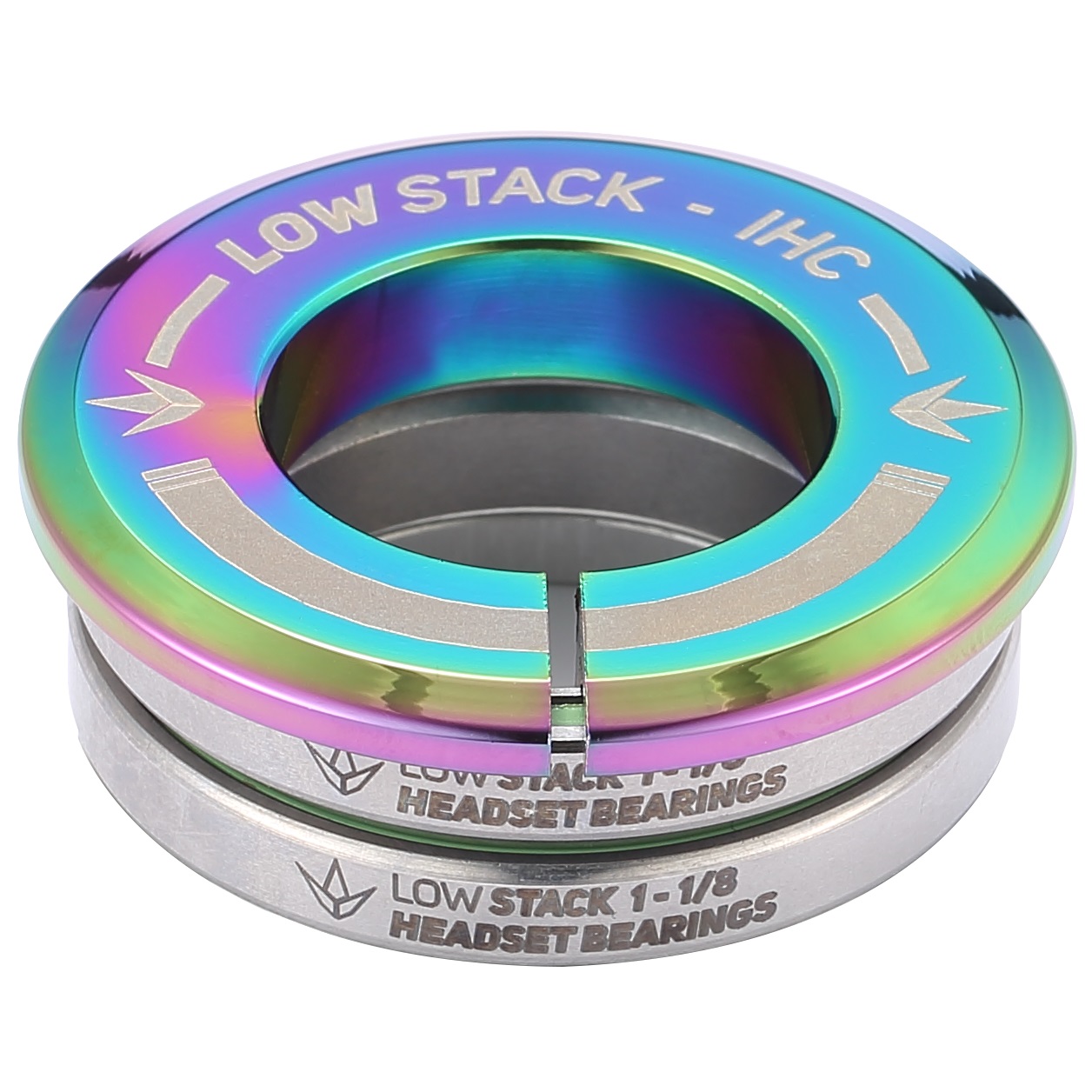 Blunt Envy Low Stack IHC Integrated Scooter Headset - Oil Slick | SkateHut