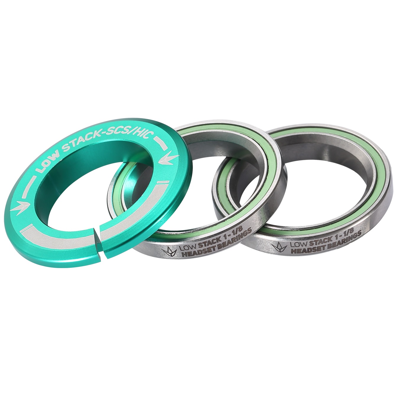 Blunt Envy Low Stack SCS/HIC Integrated Scooter Headset - Teal | SkateHut