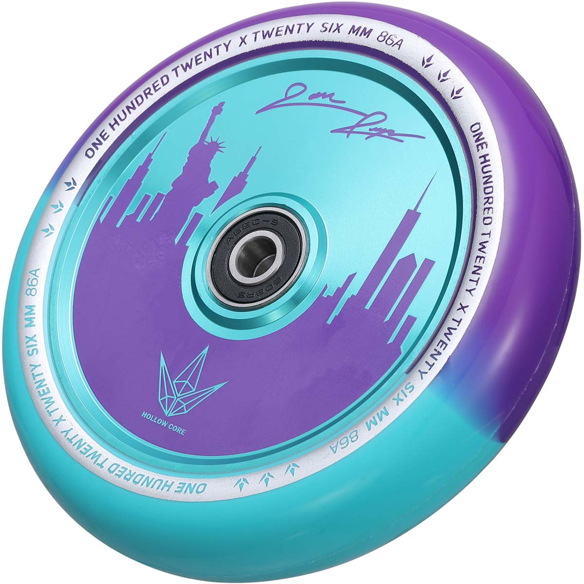 Blunt Envy Jon Reyes Sig Scooter Wheel 120mm - Purple/Teal | SkateHut