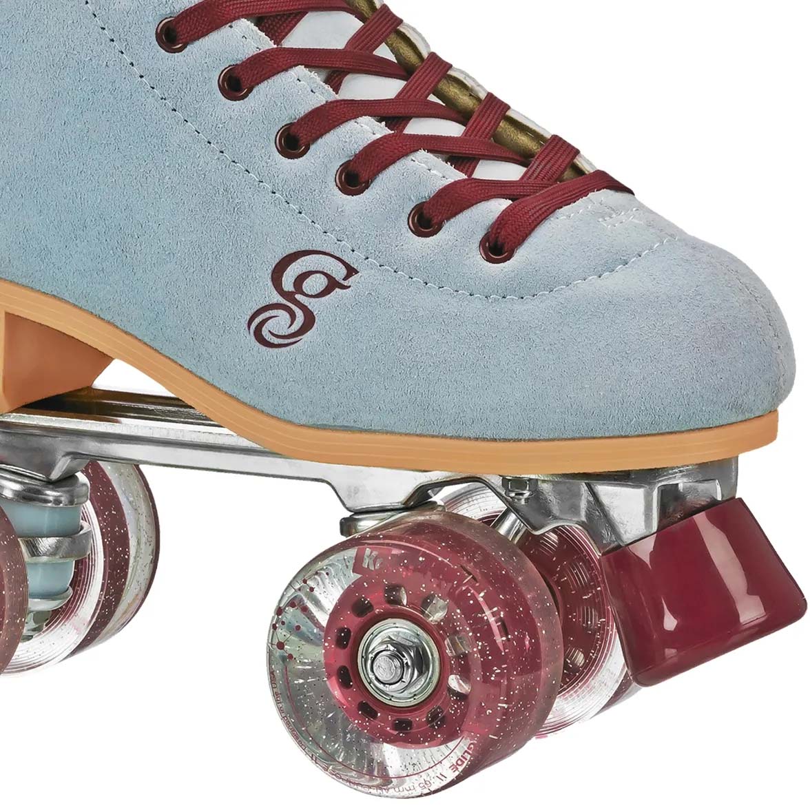 Candi Girl Carlin Quad Roller Skates - Slate Blue | SkateHut