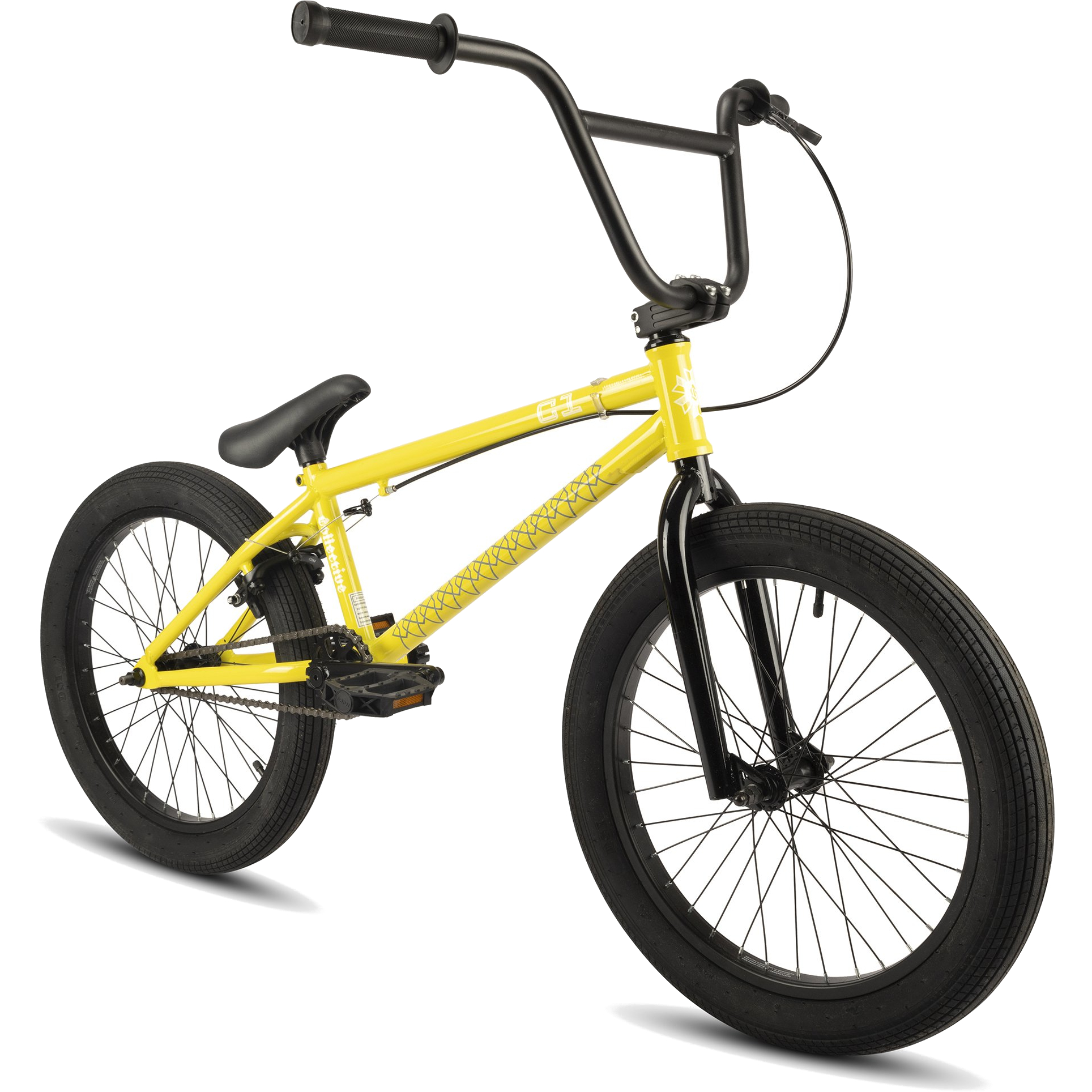 Collective BMX C1 20" Complete BMX - Yellow | SkateHut
