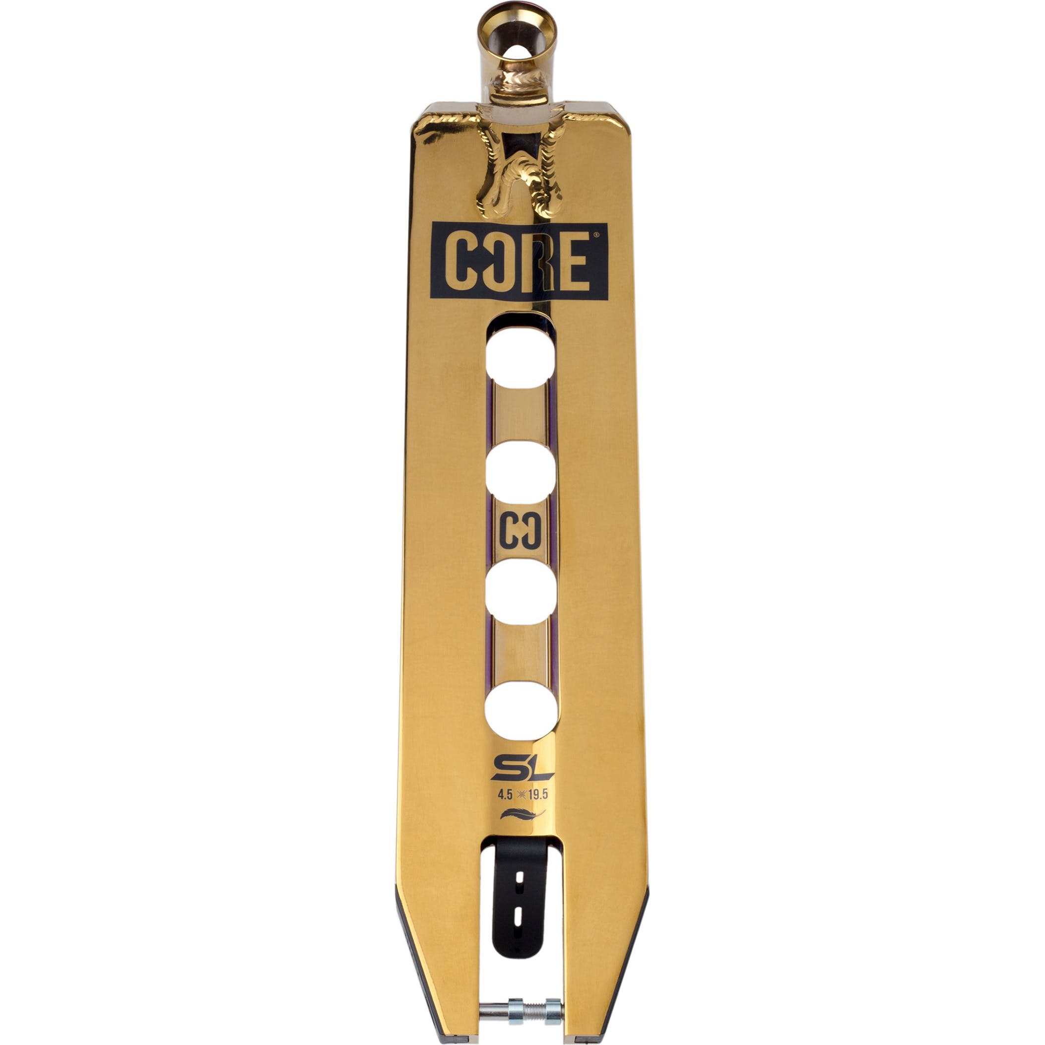 CORE SL1 (Super Light) Scooter Deck - Gold 19.5" x 4.5" | SkateHut