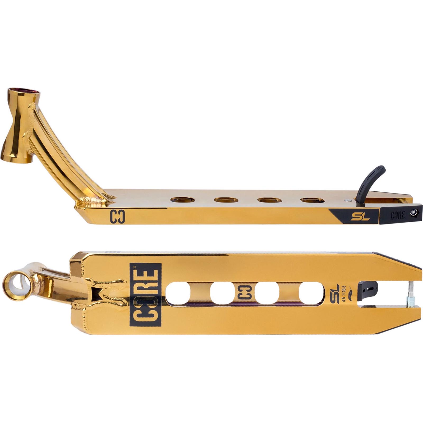 CORE SL1 (Super Light) Scooter Deck - Gold 19.5" x 4.5" | SkateHut
