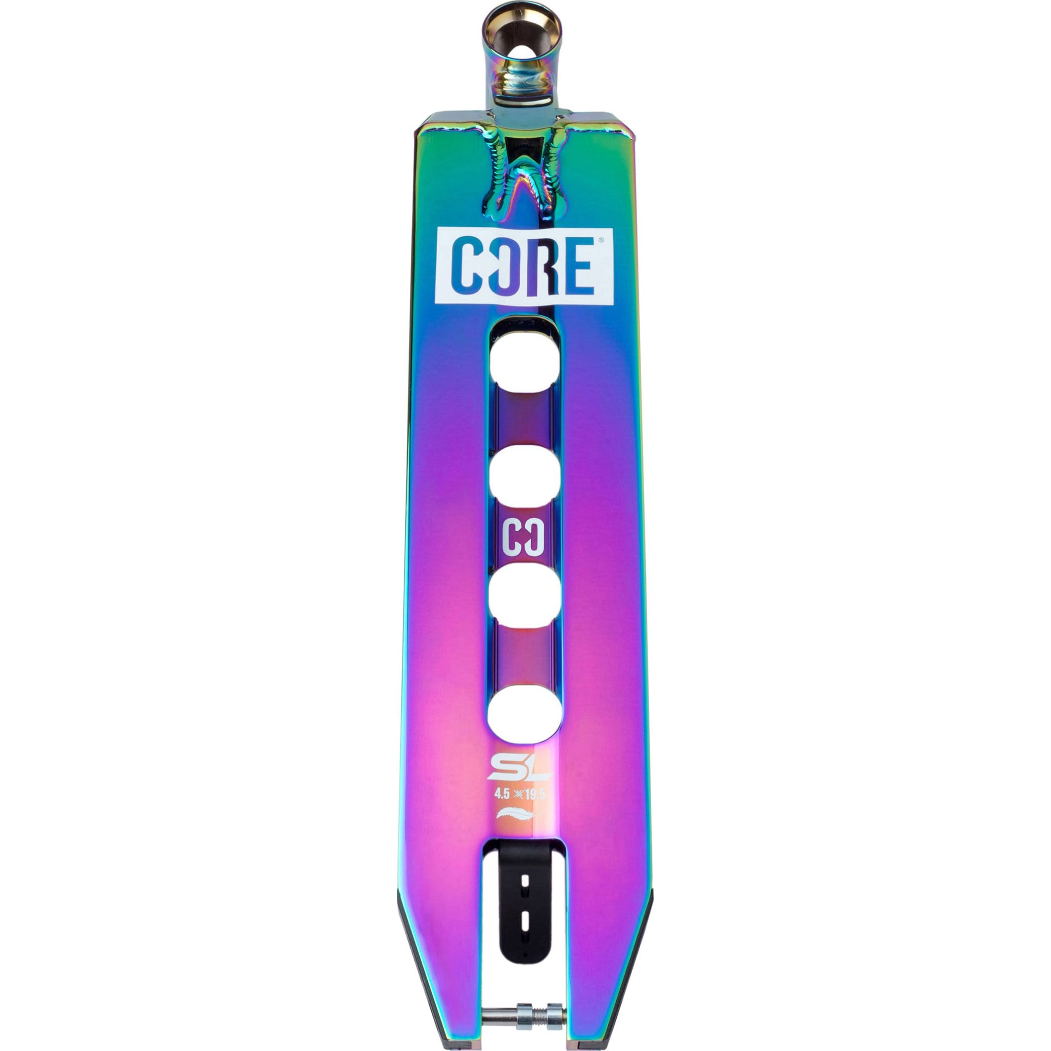 CORE SL1 (Super Light) Scooter Deck - Neochrome 19.5" x 4.5" | SkateHut