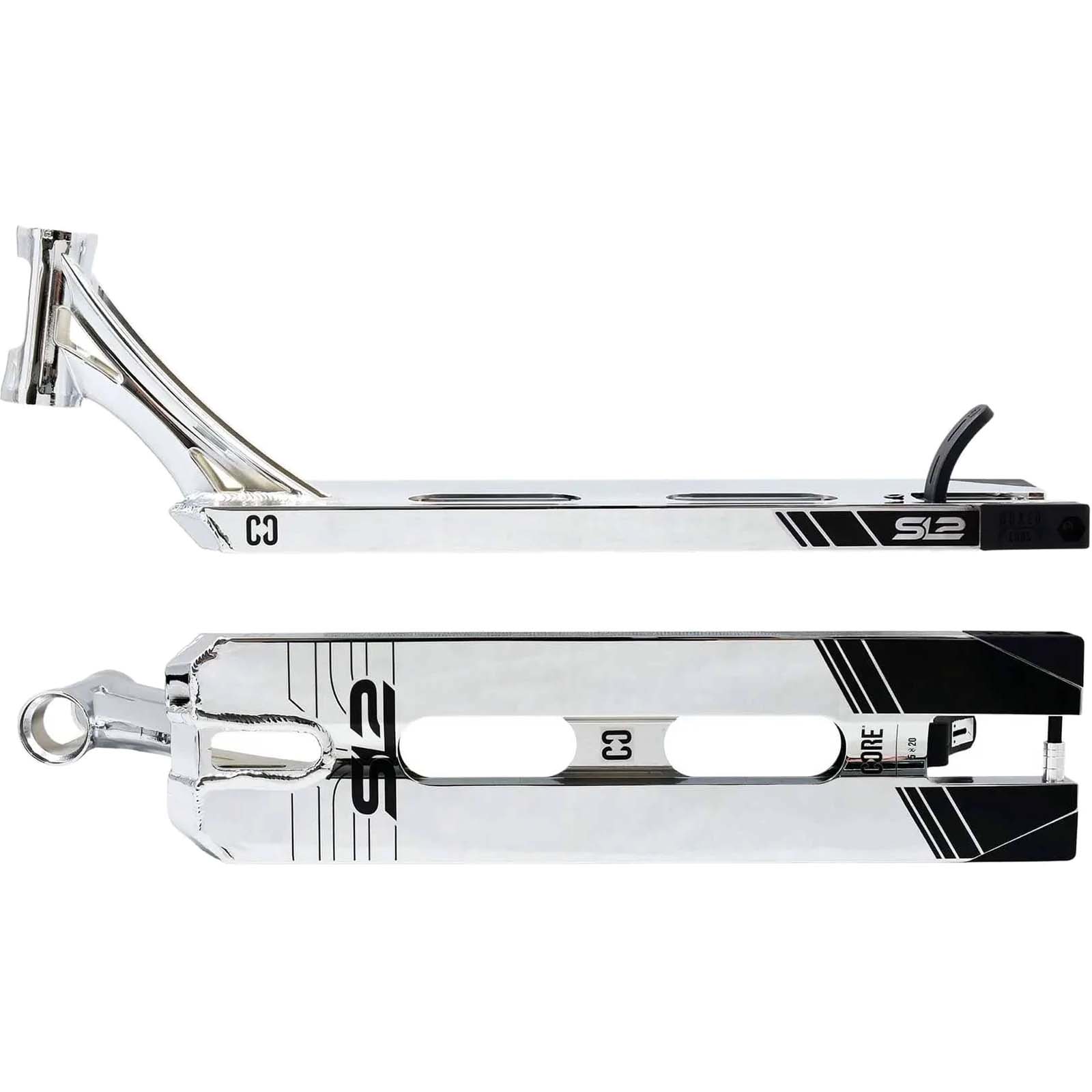 CORE SL2 Forged Scooter Deck - Chrome 20" x 5" | SkateHut