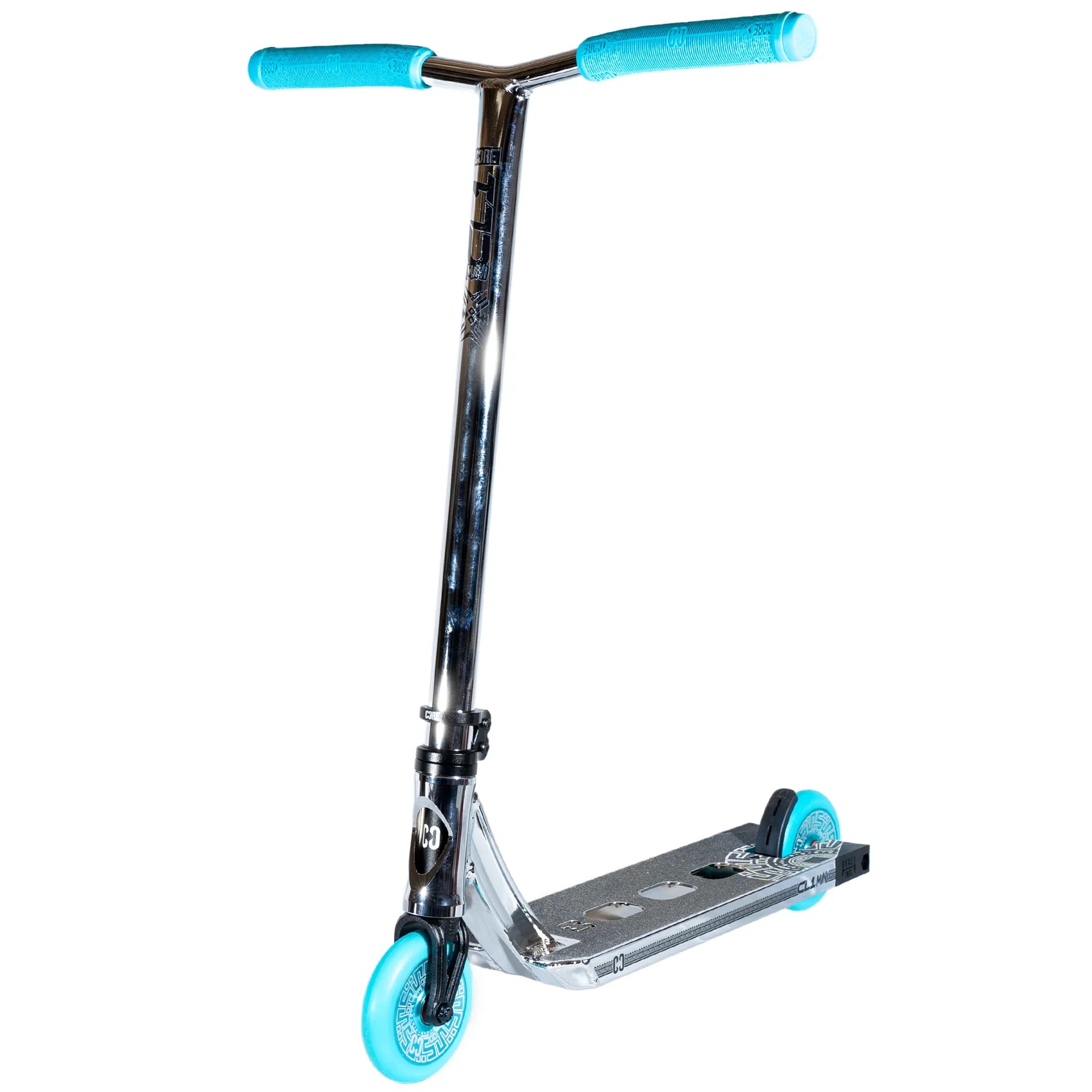 CORE Mini CL1 Stunt Scooter - Chrome/Teal LE | SkateHut