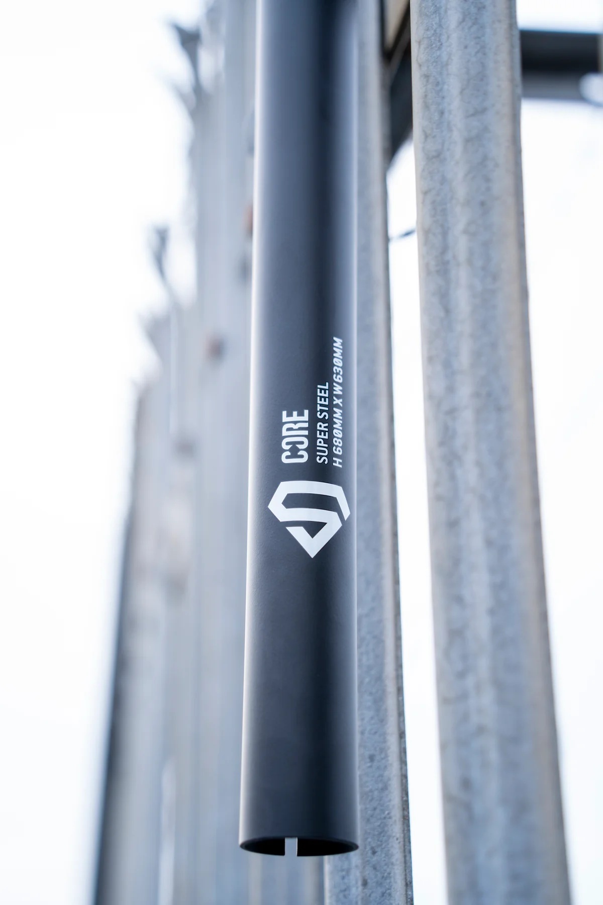 CORE Nova Super Steel SCS Scooter Handle Bars - Black 680mm | SkateHut