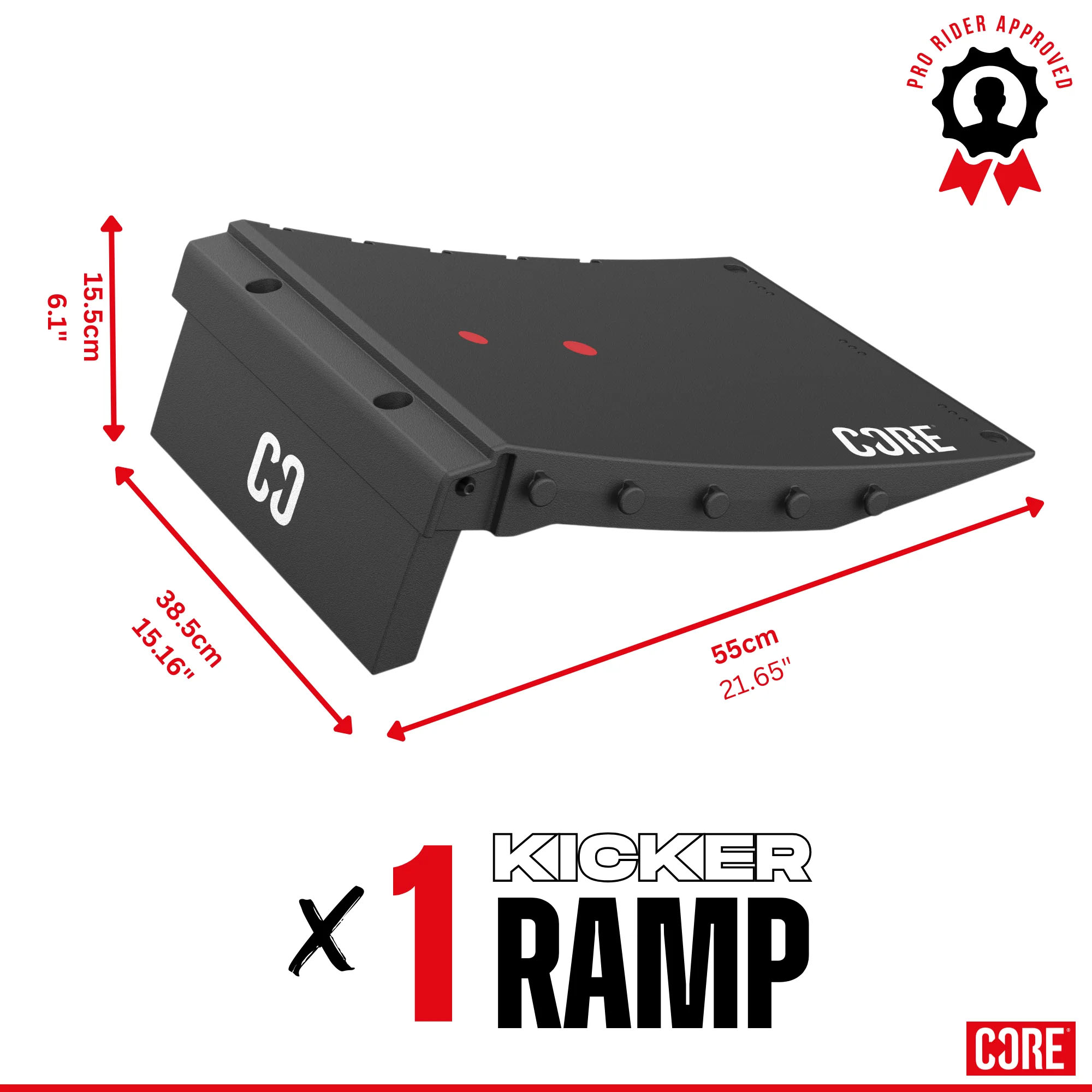 CORE Skate Ramp - Mini Kicker Ramp (Foldable) | SkateHut