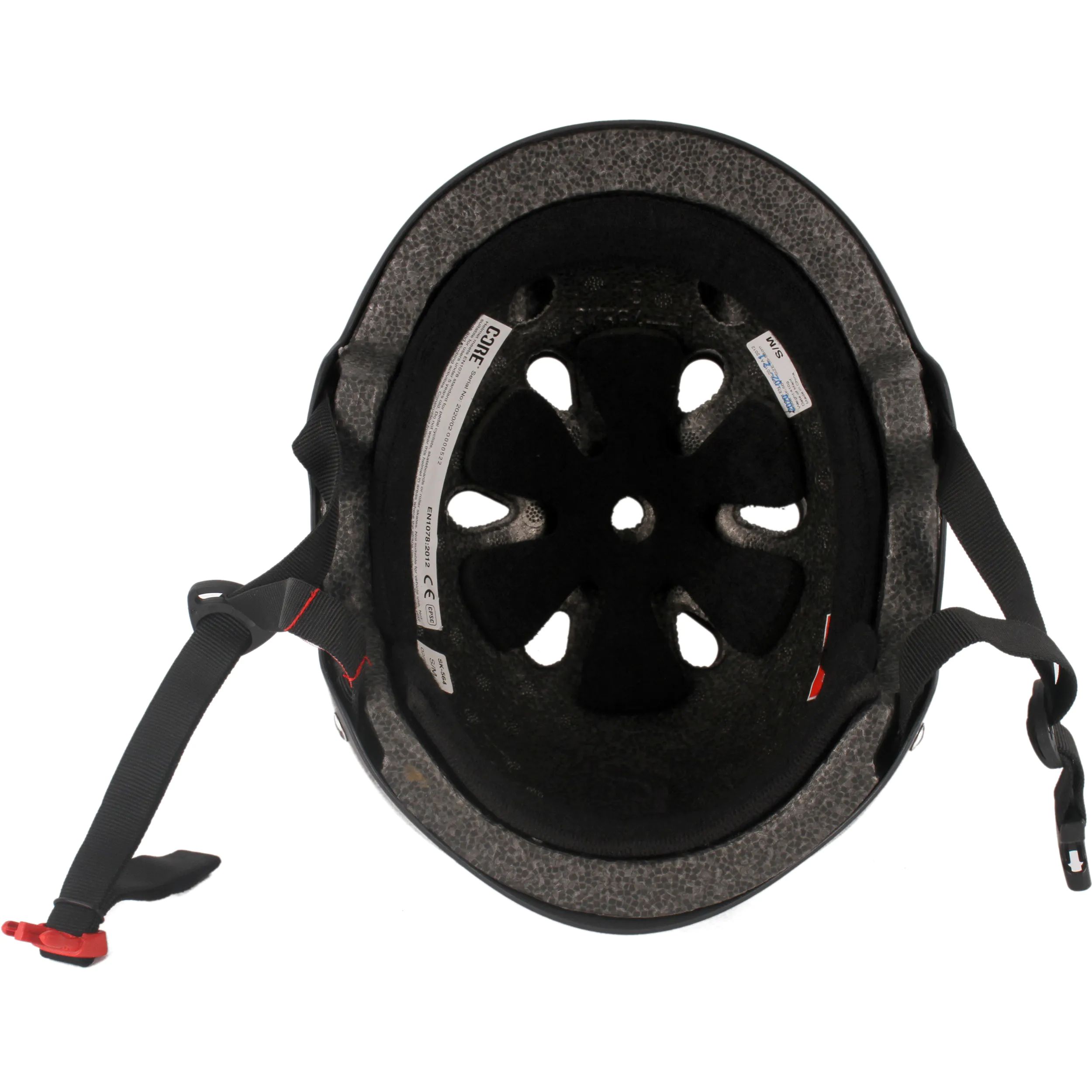 Core Street Helmet - Black/White | SkateHut