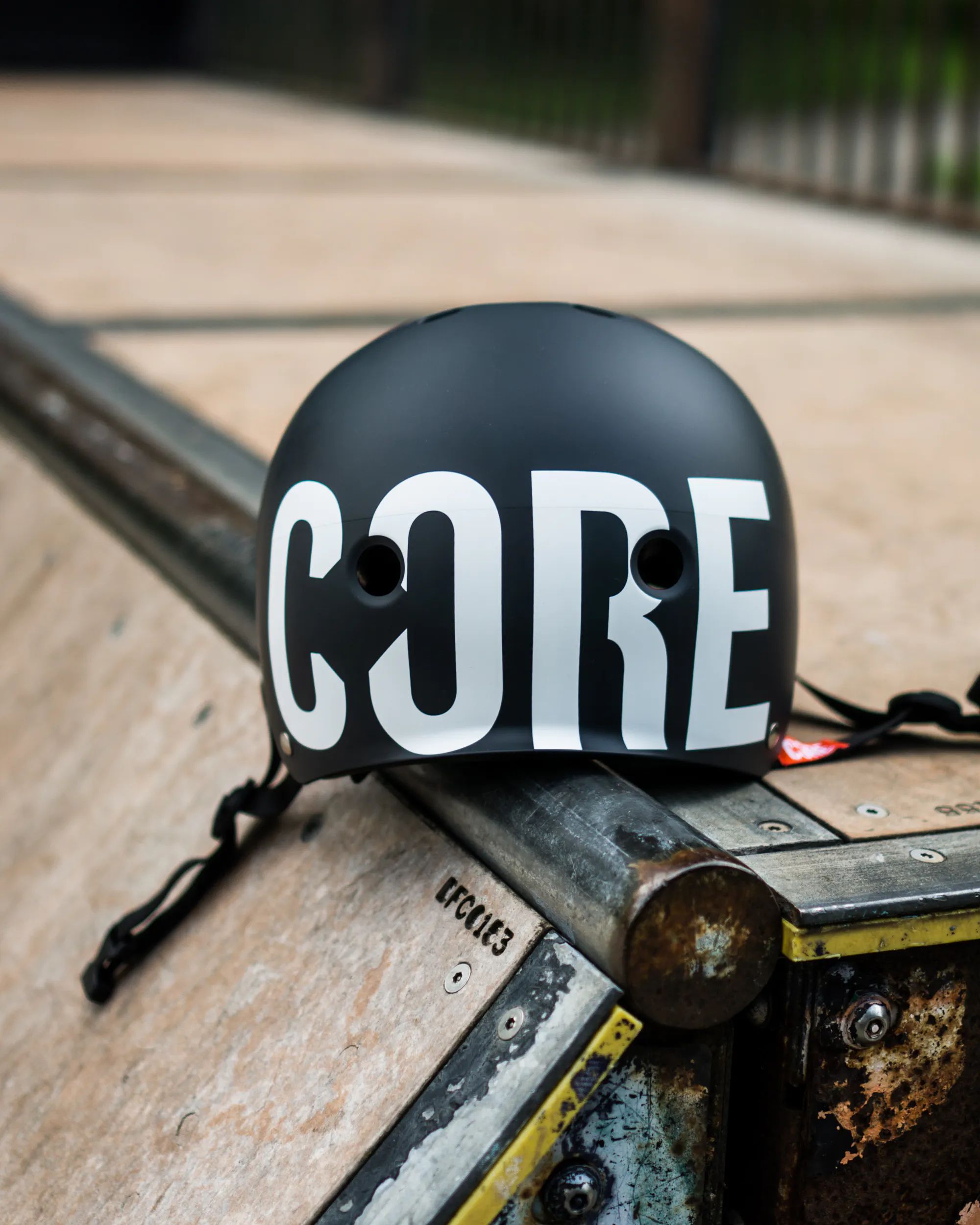 Core Street Helmet - Black/White | SkateHut