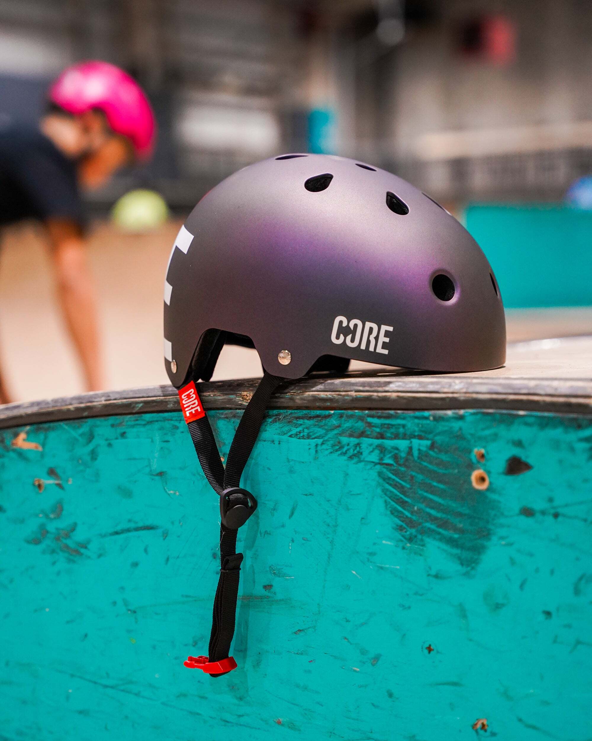 CORE Street Helmet - Chameleon/Black/Neochrome | SkateHut
