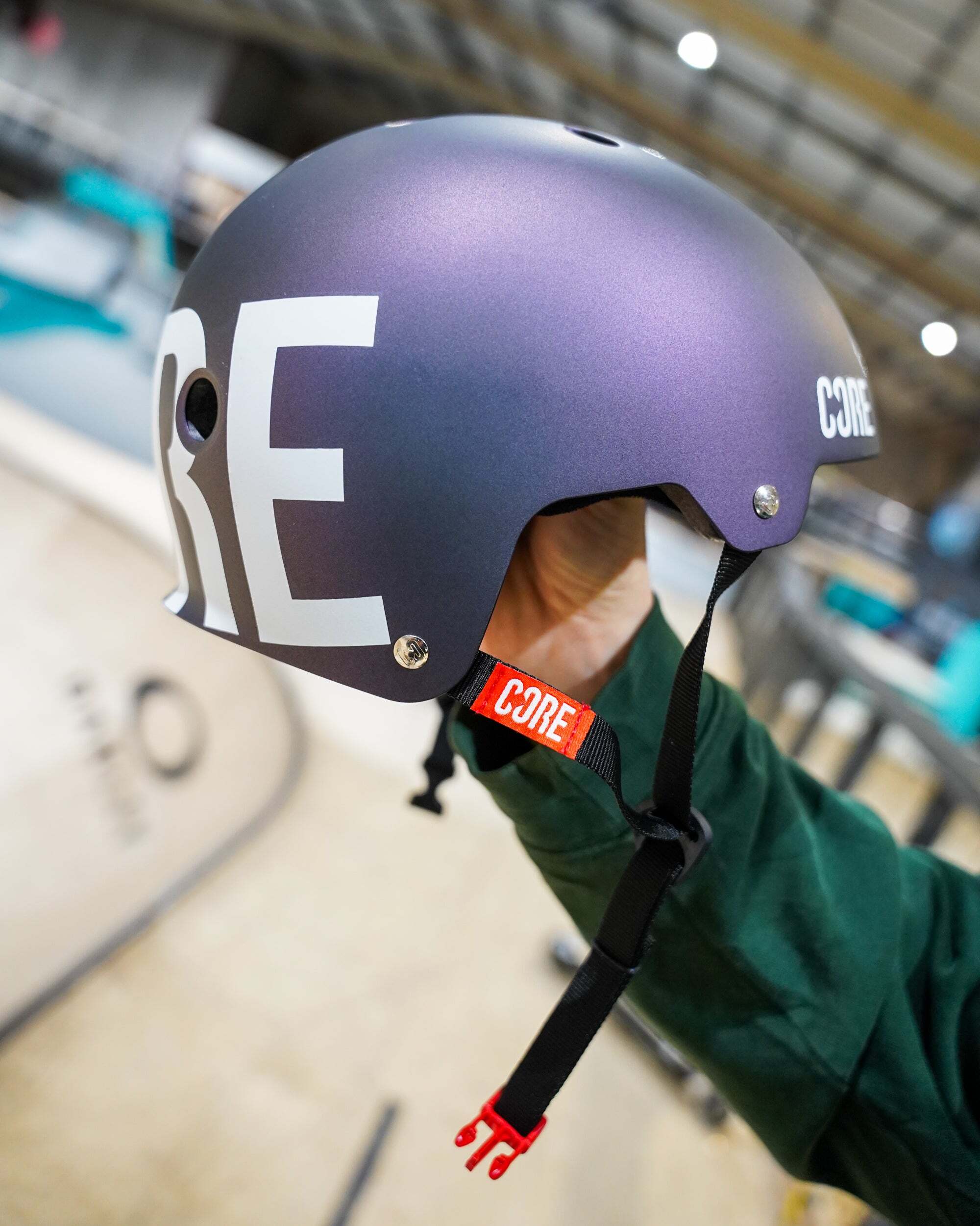 CORE Street Helmet - Chameleon/Black/Neochrome | SkateHut