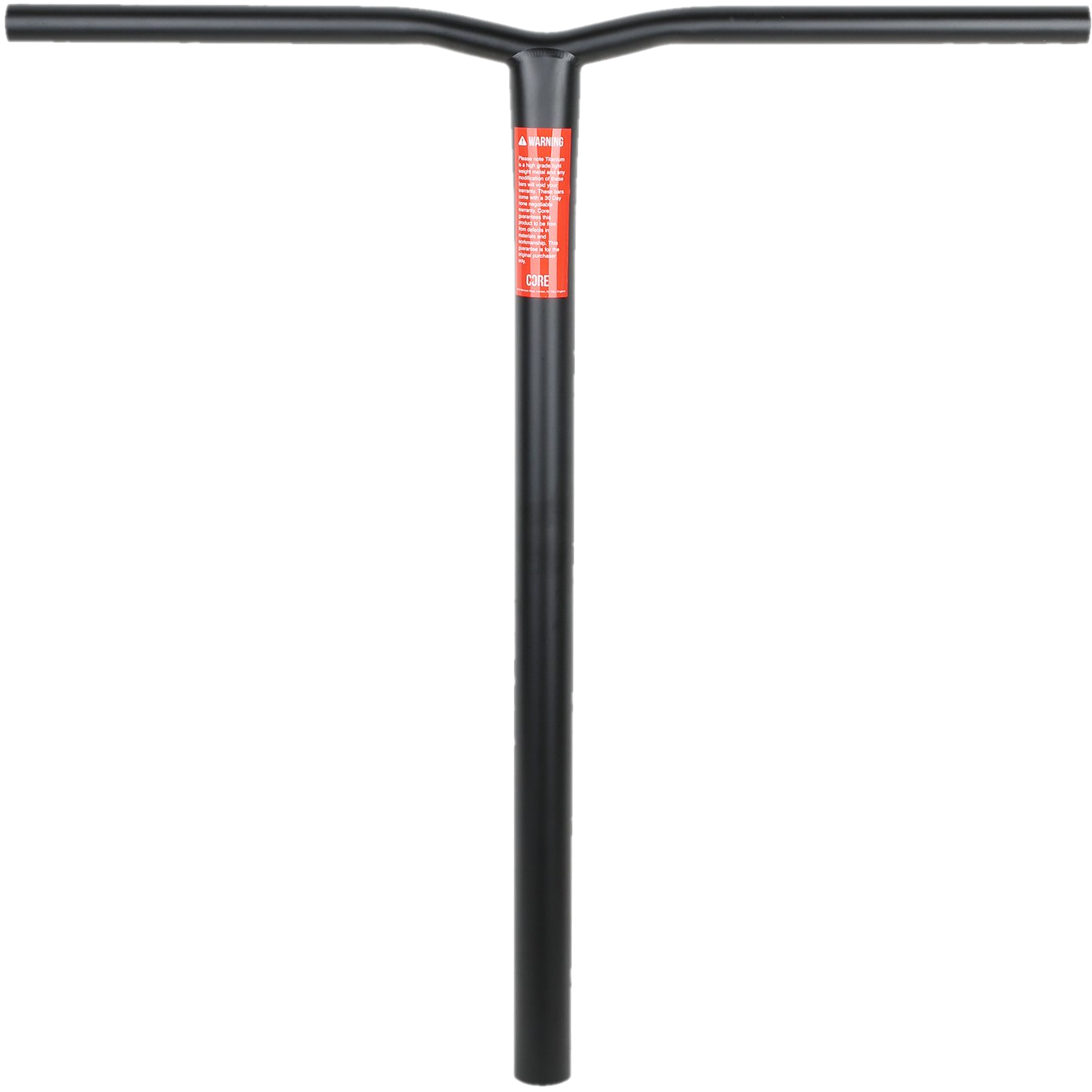 CORE Apollo Titanium HIC/SCS Scooter Handle Bars - Black 630mm | SkateHut