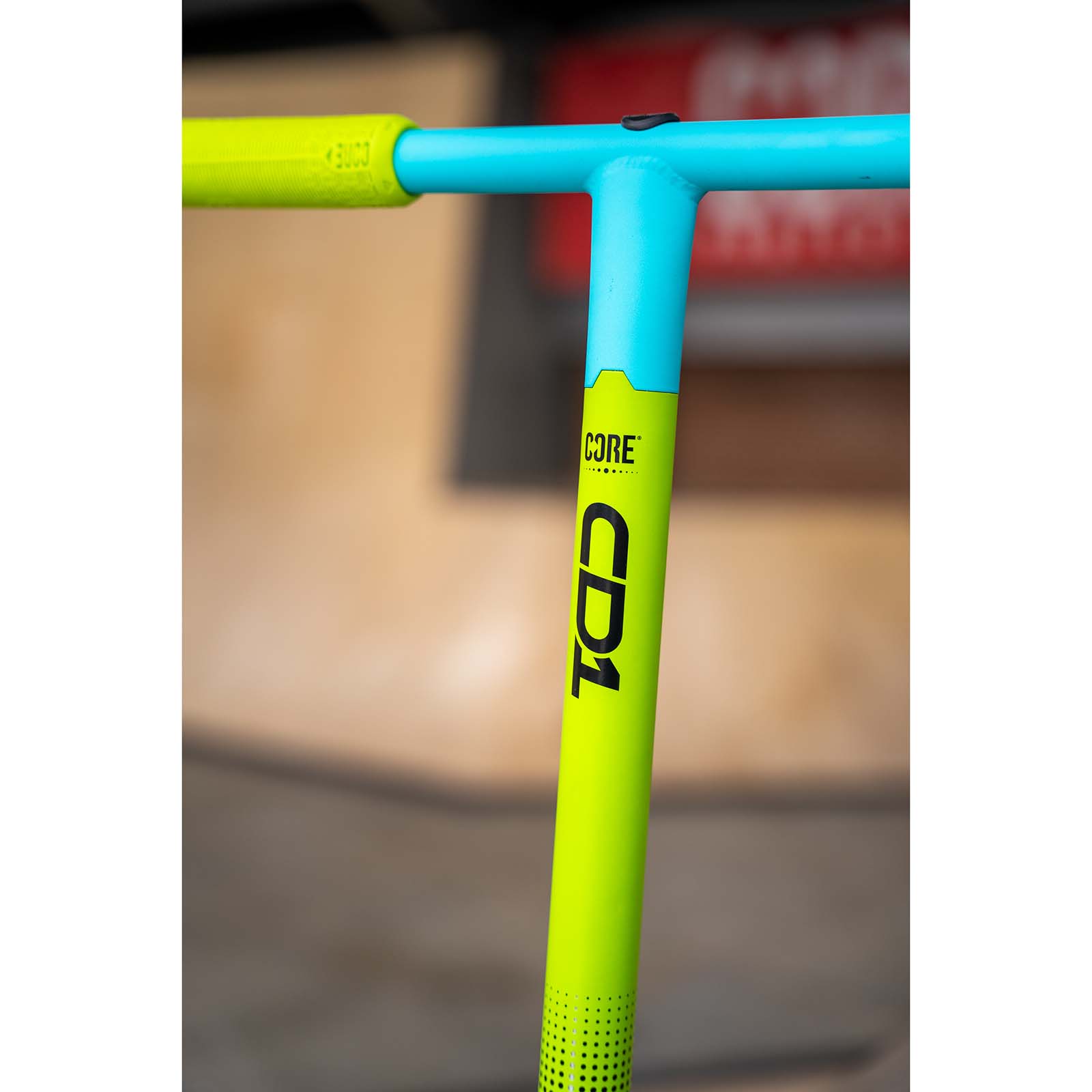 CORE CD1 Complete Stunt Scooter - Lime/Blue | SkateHut