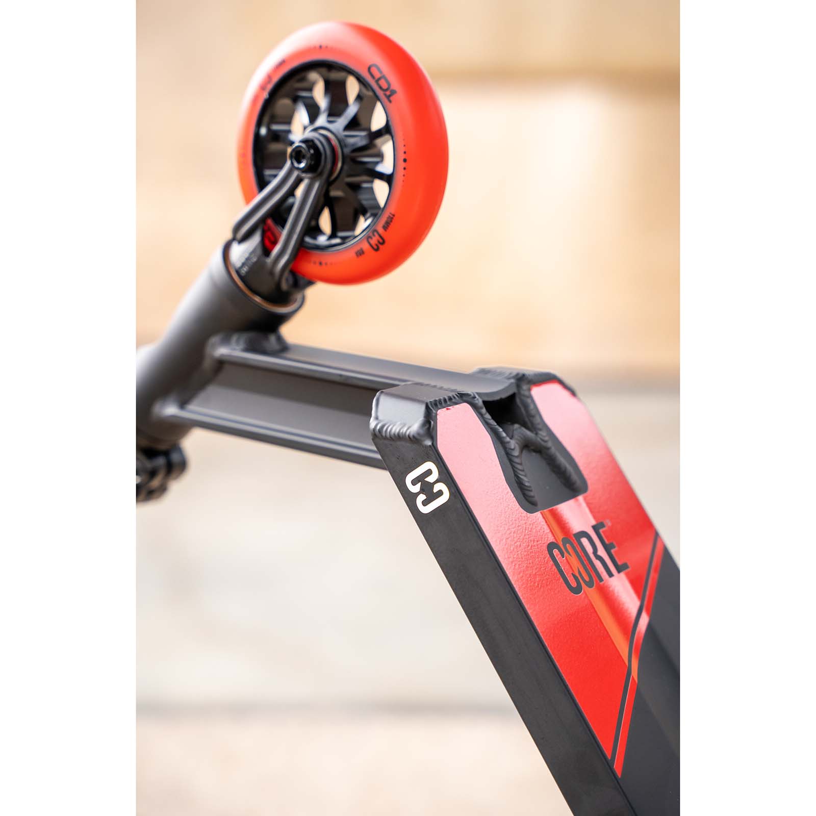 CORE CD1 Complete Stunt Scooter - Red/Black | SkateHut