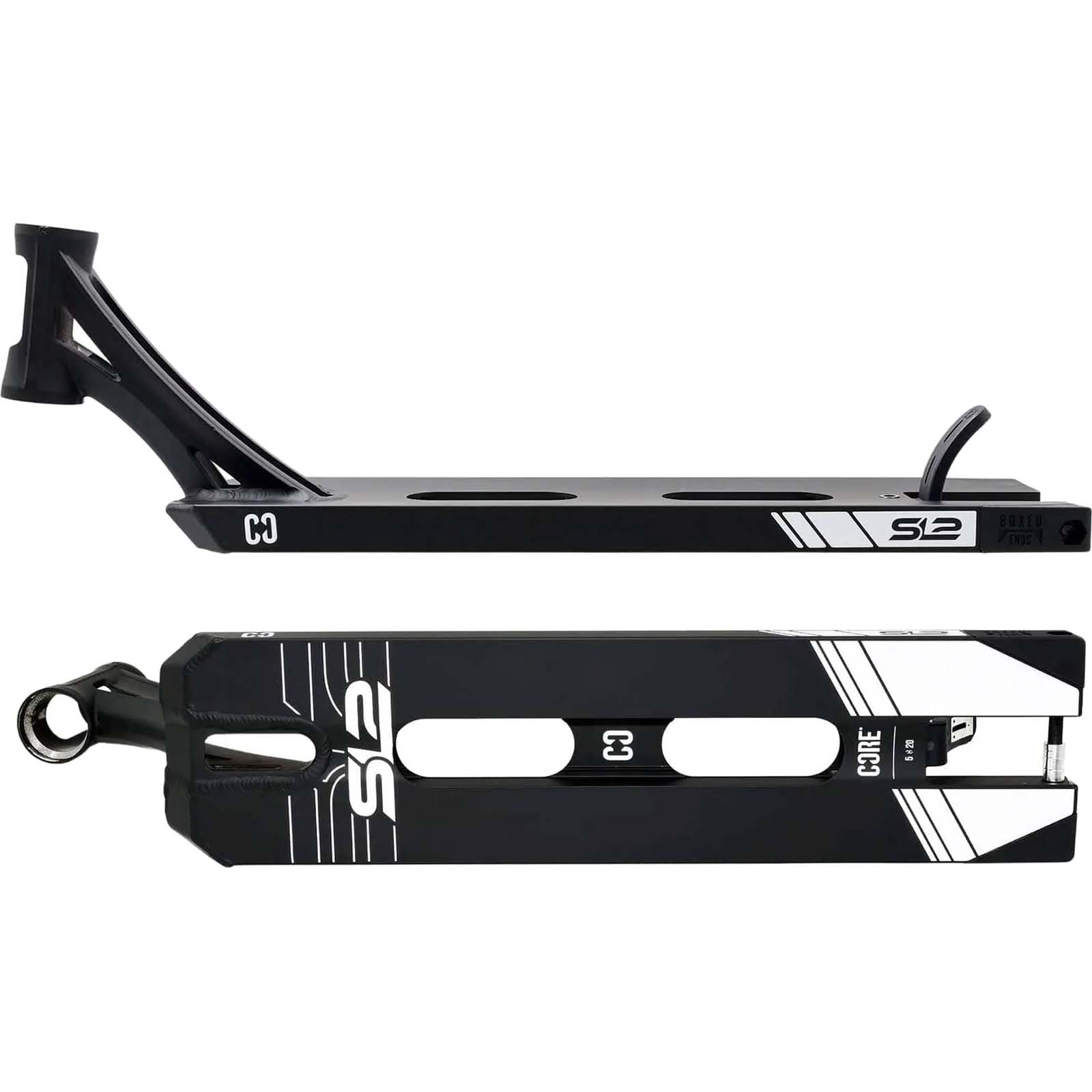 CORE SL2 Forged Scooter Deck - Black 20" x 5" | SkateHut