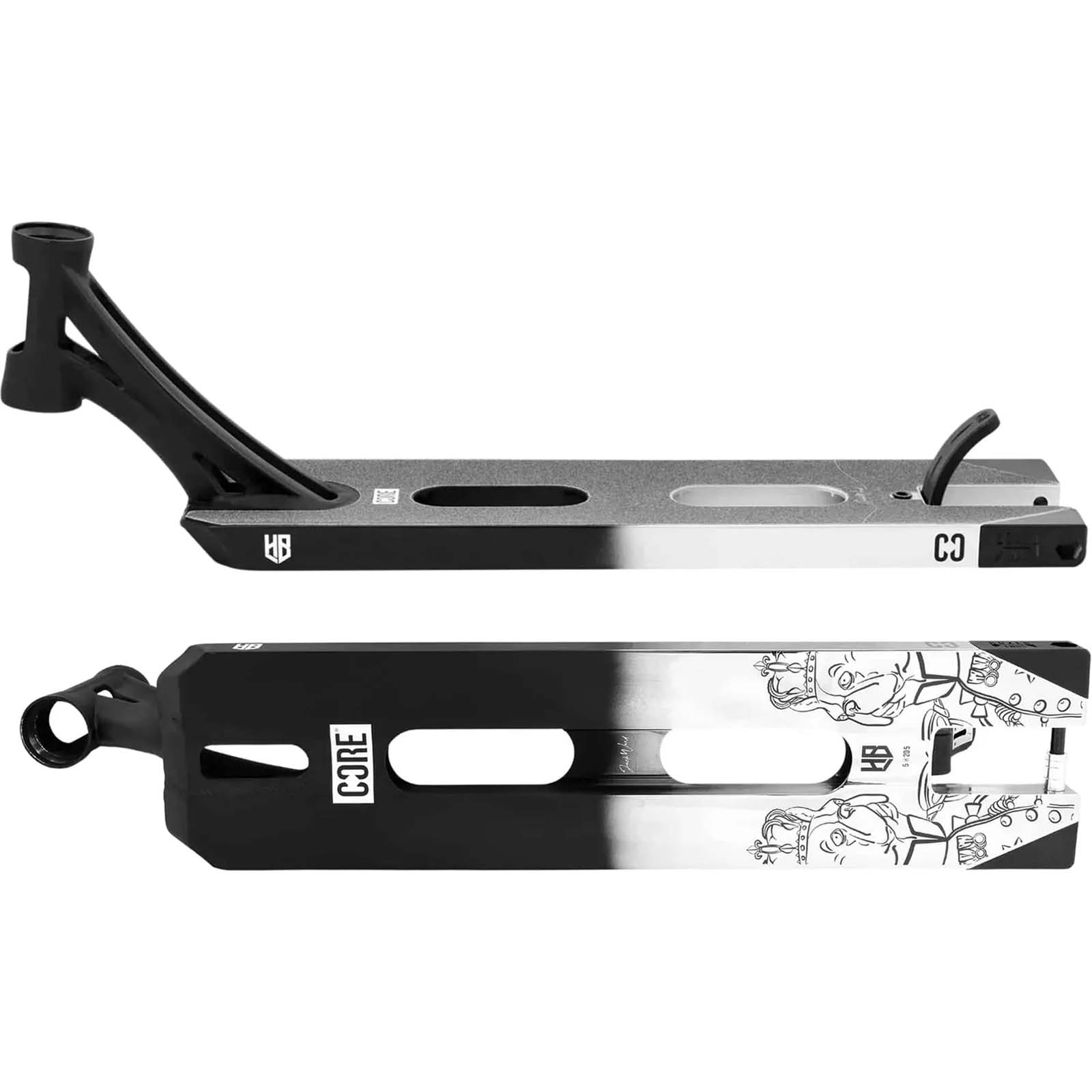 CORE SL2 Forged Scooter Deck - HalfBarz 20.5" x 5" | SkateHut