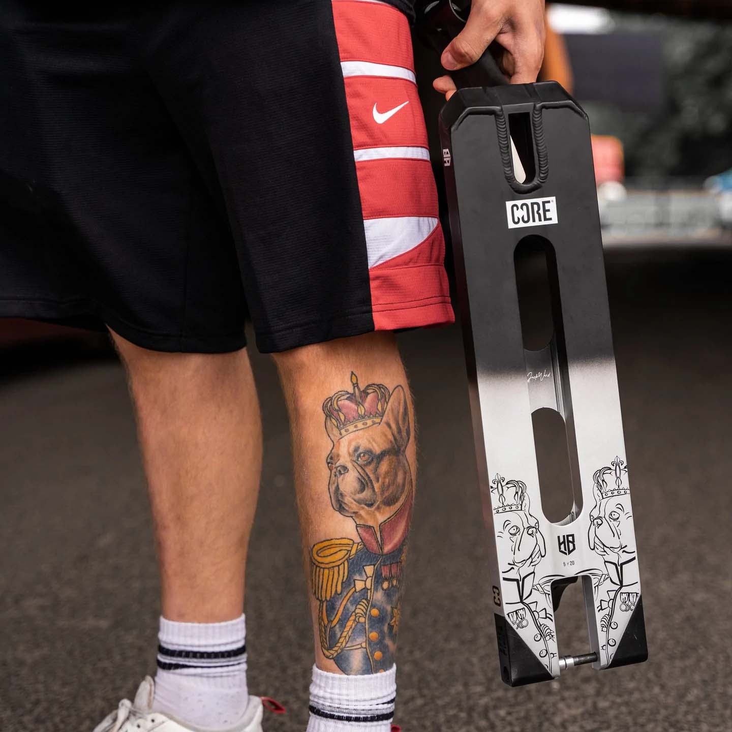 CORE SL2 Forged Scooter Deck - HalfBarz 20.5" x 5" | SkateHut