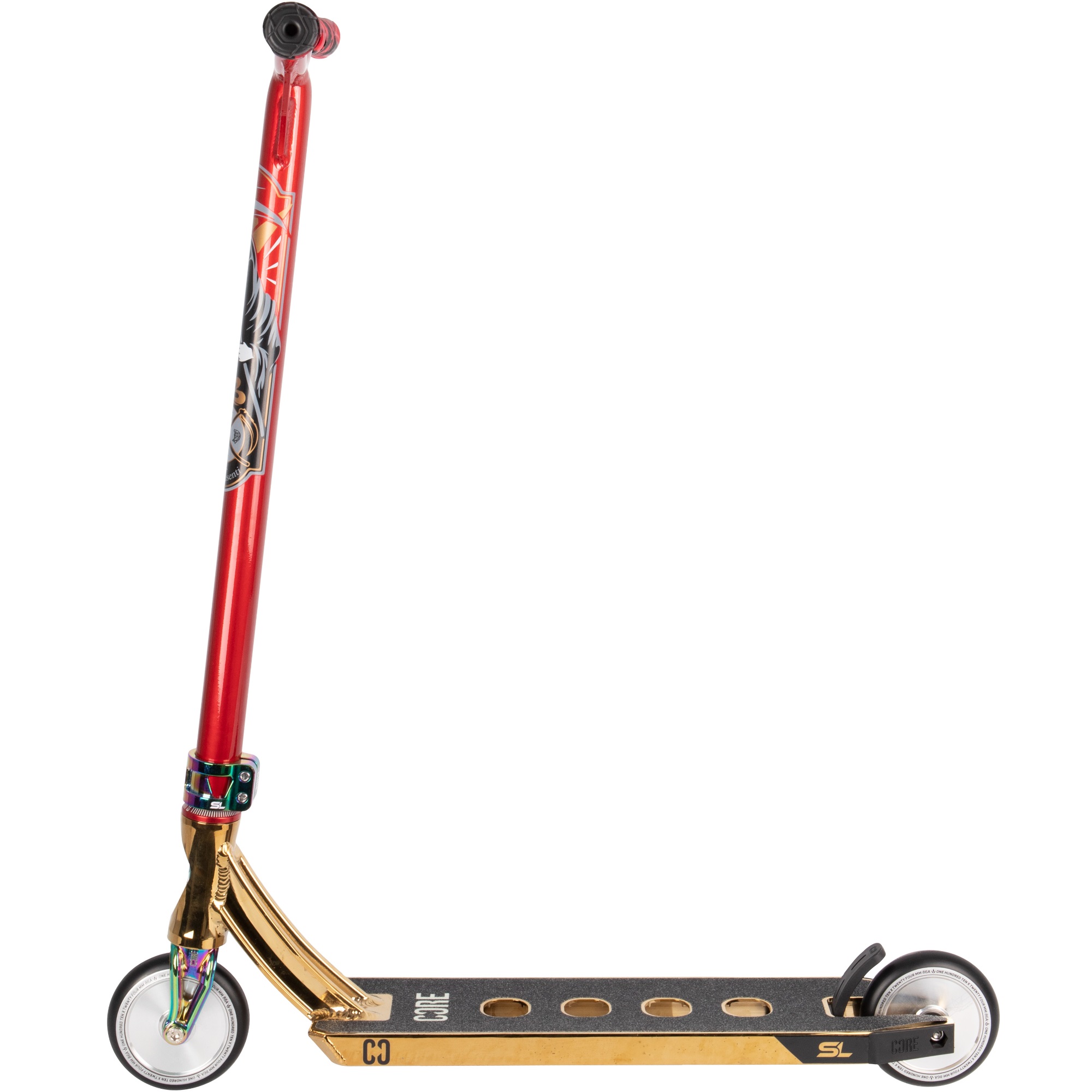 CORE x Blunt Envy Custom Stunt Scooter - Gold/Red | SkateHut
