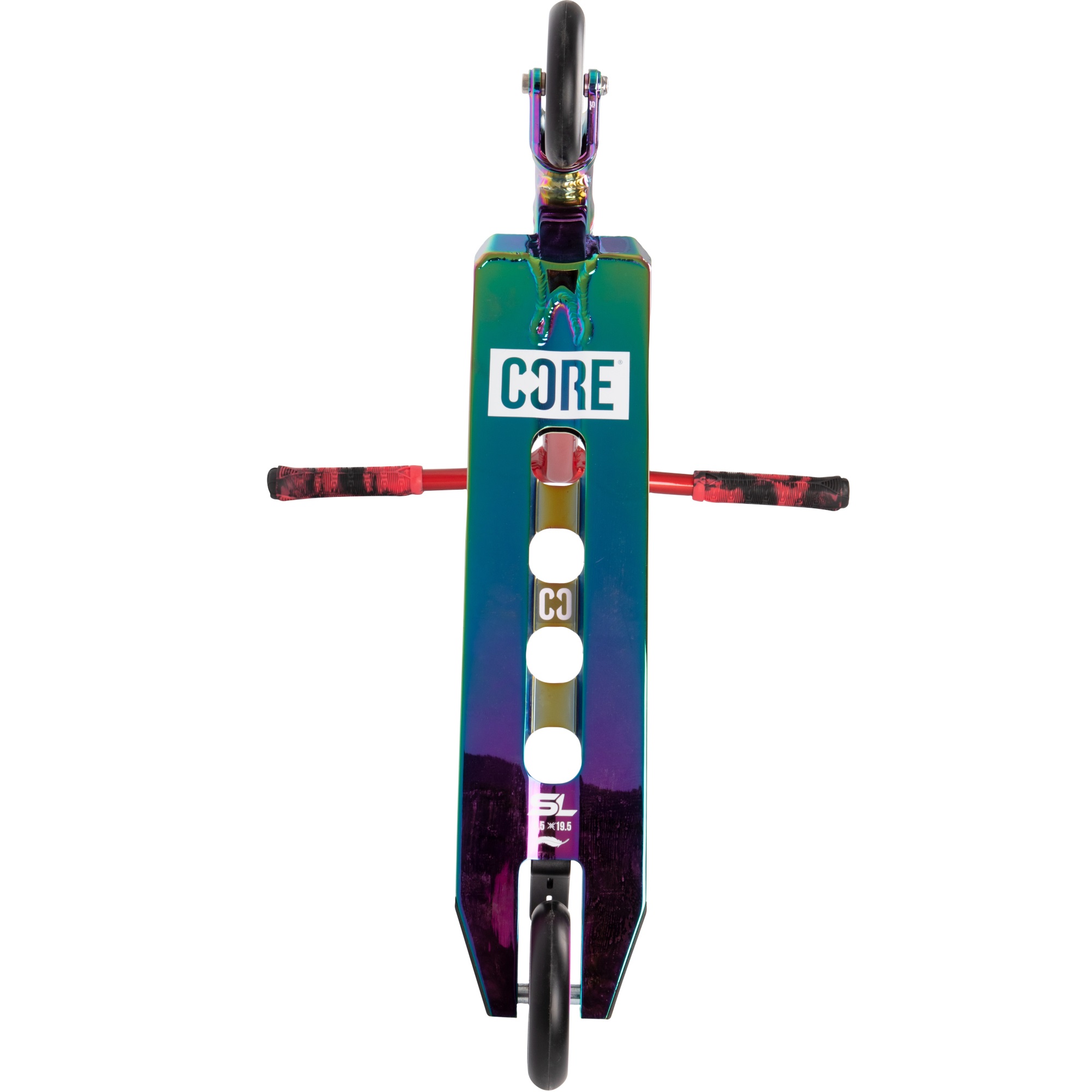 CORE x Blunt Envy Custom Stunt Scooter - Neochrome/Red | SkateHut