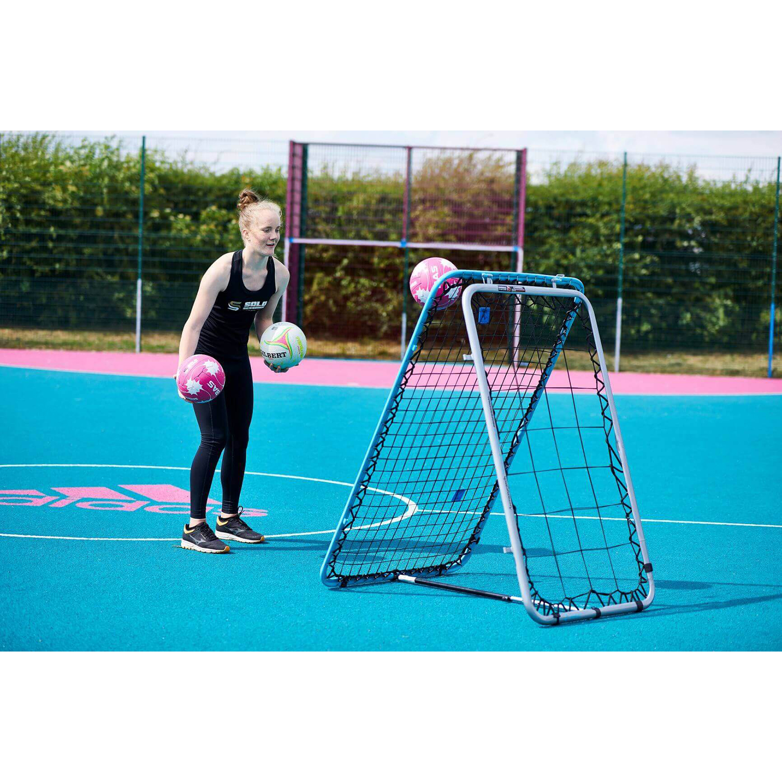 Crazy Catch Professional Double Trouble Ball Rebounder Net | SkateHut