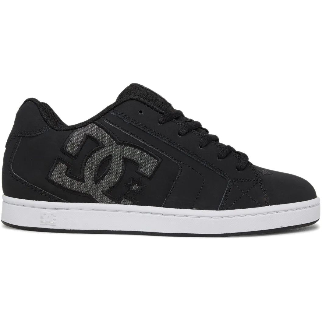 DC Net SE Skate Shoes - Black/Armor | SkateHut