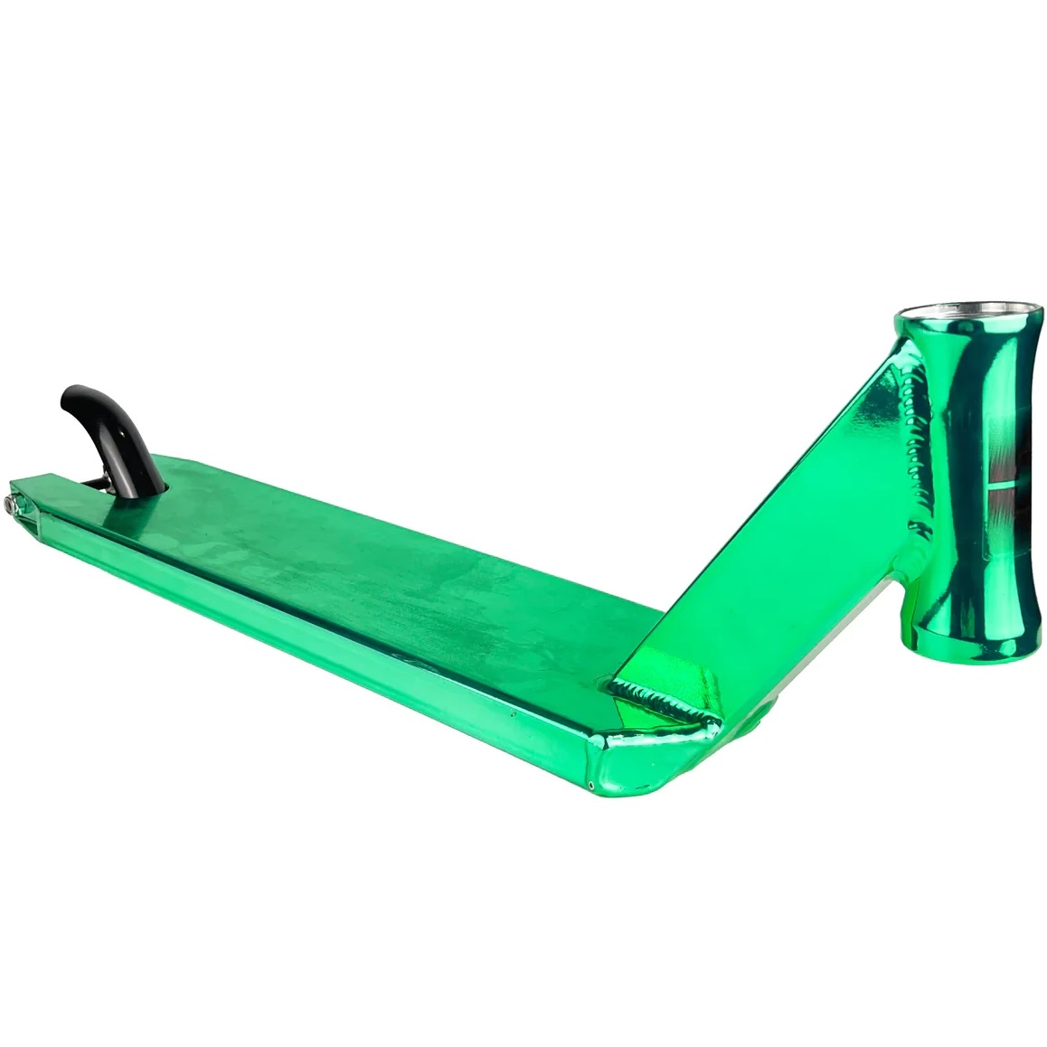 Dominator Team Edition Scooter Deck - Green Chrome 500mm x 120mm | SkateHut