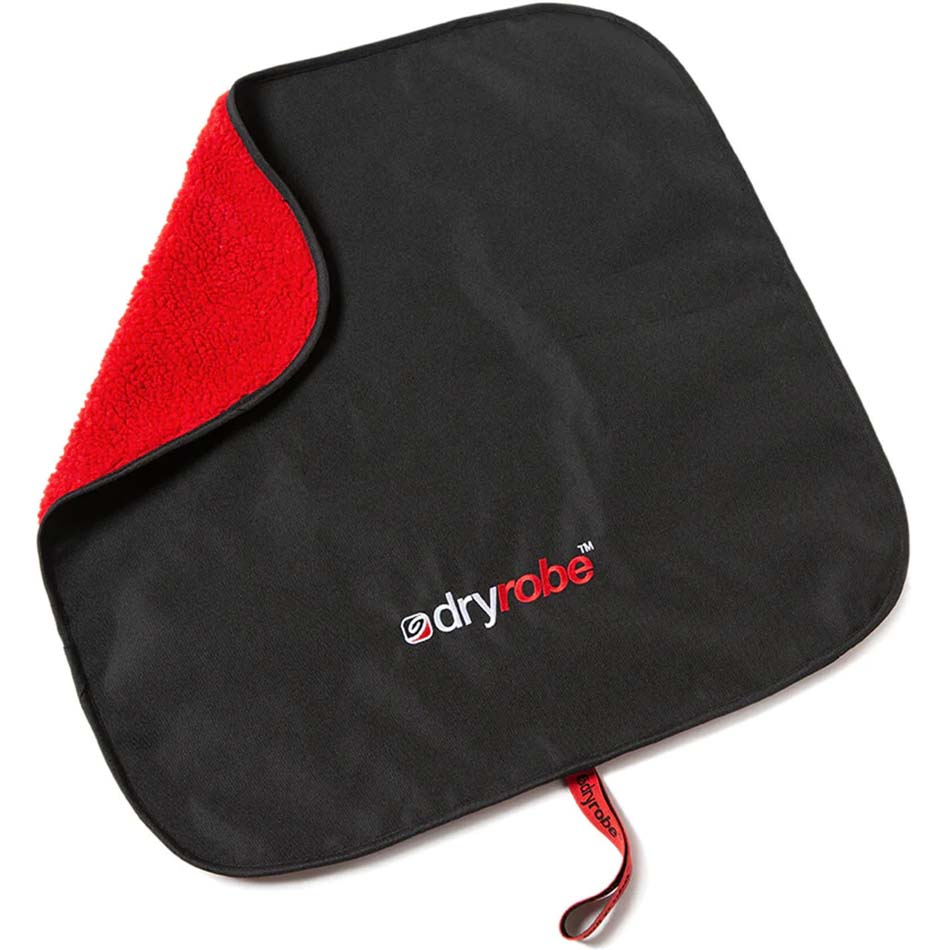 Dryrobe Changing Mat - Black/Red | SkateHut