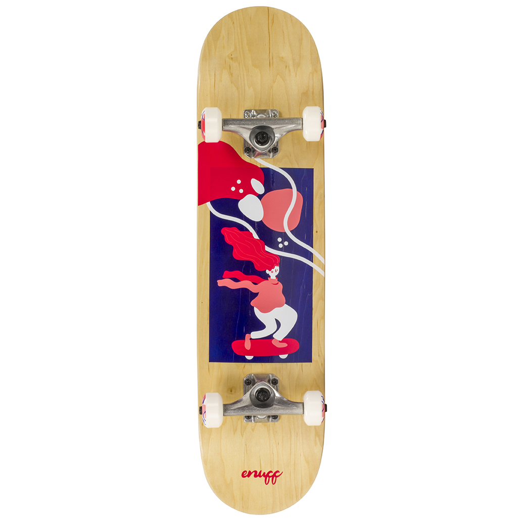 Enuff Making Waves Complete Skateboard - Purple 7.75'' | SkateHut
