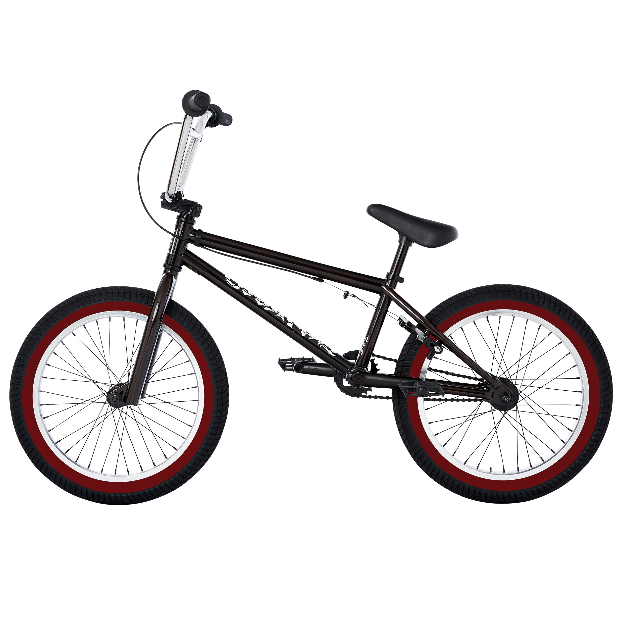 Fit 2021 Misfit 18'' Complete BMX - Trans Black | SkateHut