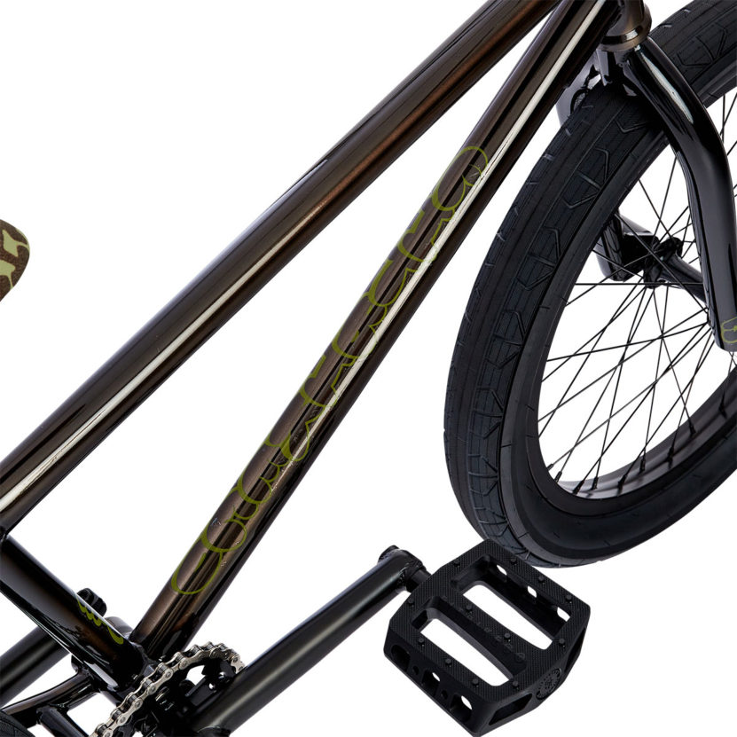 Fit 2021 STR 20.75'' Complete BMX - Trans Gloss Black | SkateHut