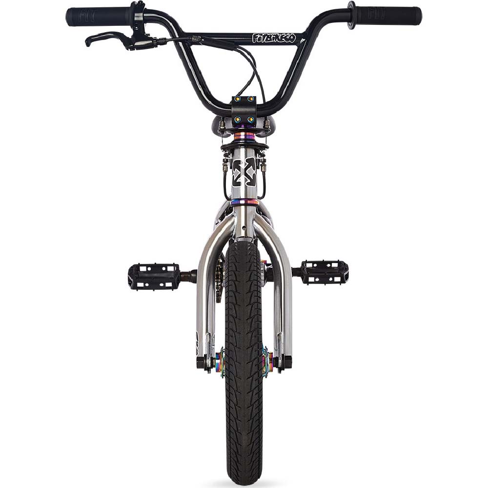 Fit Misfit 14" Caiden Complete BMX - Brushed Chrome | SkateHut