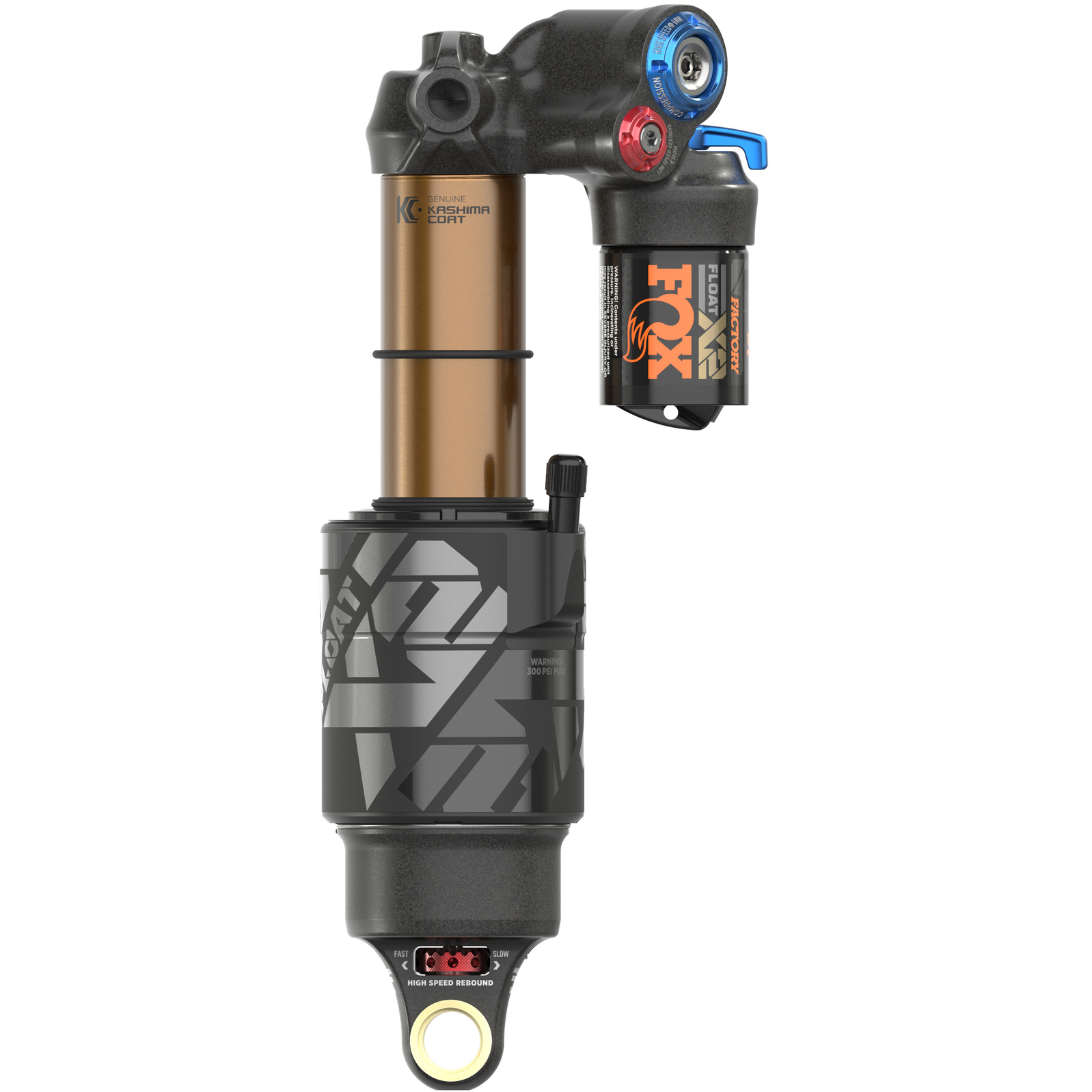 Fox Float X2 Factory 2Pos-Adjust 2021 Rear Suspension Shock - Black 200 x 50mm / 7.875 x 2.0 ...