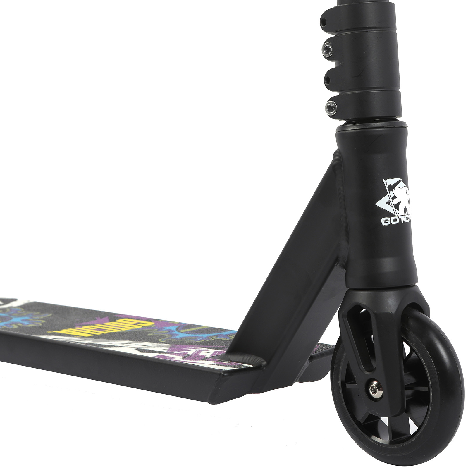 Gotcha Superstorm Stunt Scooter - Black/Black | SkateHut