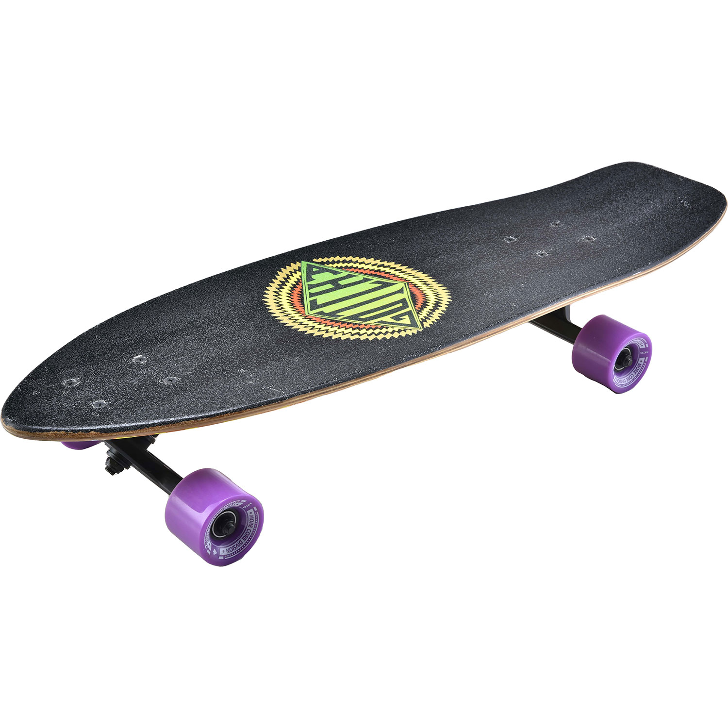 Gotcha Diamond Complete Cruiser Skateboard - Natural/Multi 30" | SkateHut