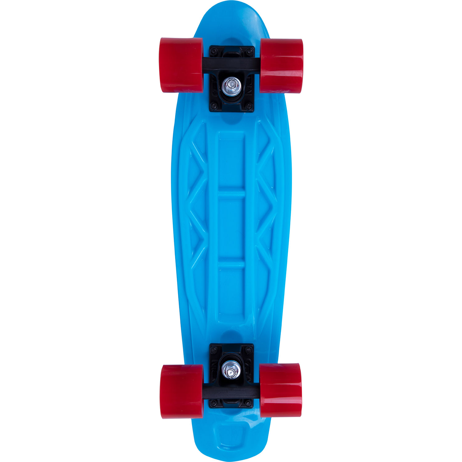 Gotcha Icon Complete Cruiser Skateboard - Red/Blue 22" | SkateHut