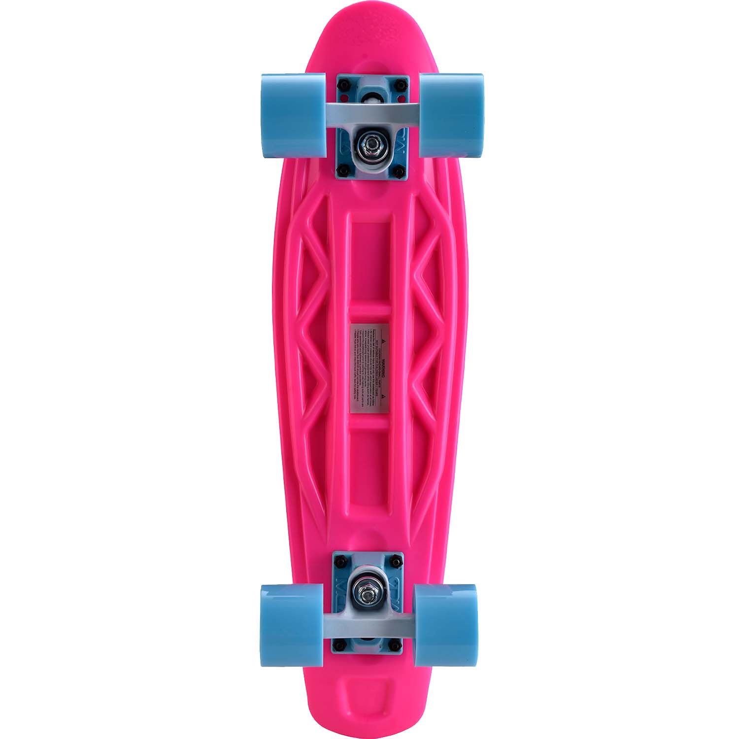 Gotcha Icon Complete Cruiser Skateboard - Red/Blue 22" | SkateHut
