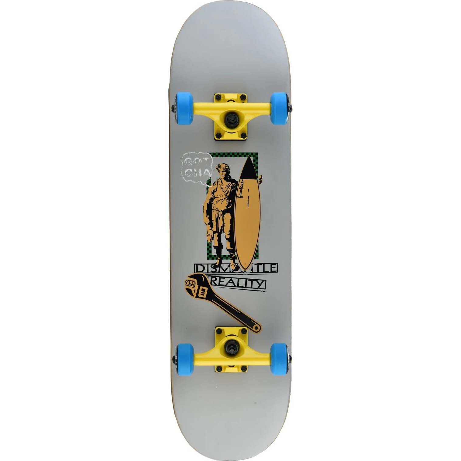 Gotcha Dismantled Complete Skateboard 8" | SkateHut