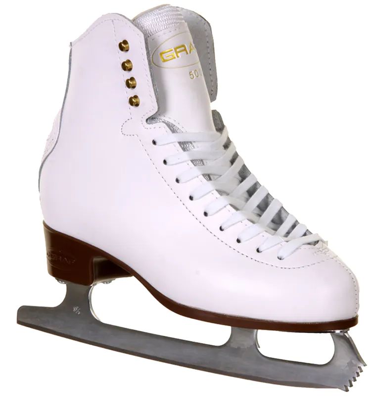 Graf 500 Ice Skates - White | SkateHut