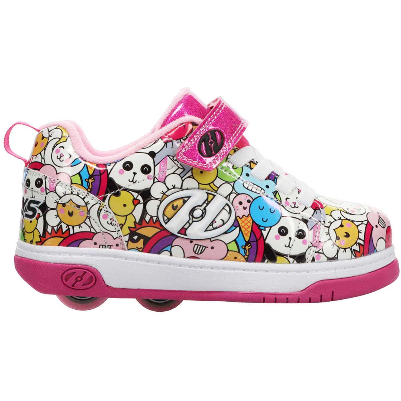 Heelys Dual Up X2 - White/Lavender/Multi | SkateHut